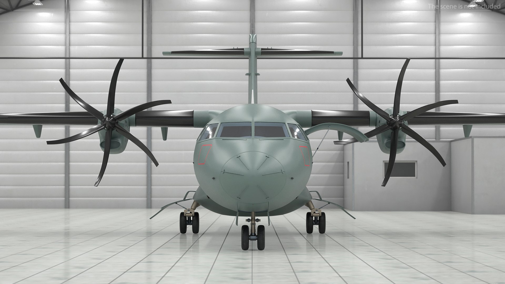 3D ATR 72-600 Naval Patrol Aircraft Open - TurboSquid 2430267