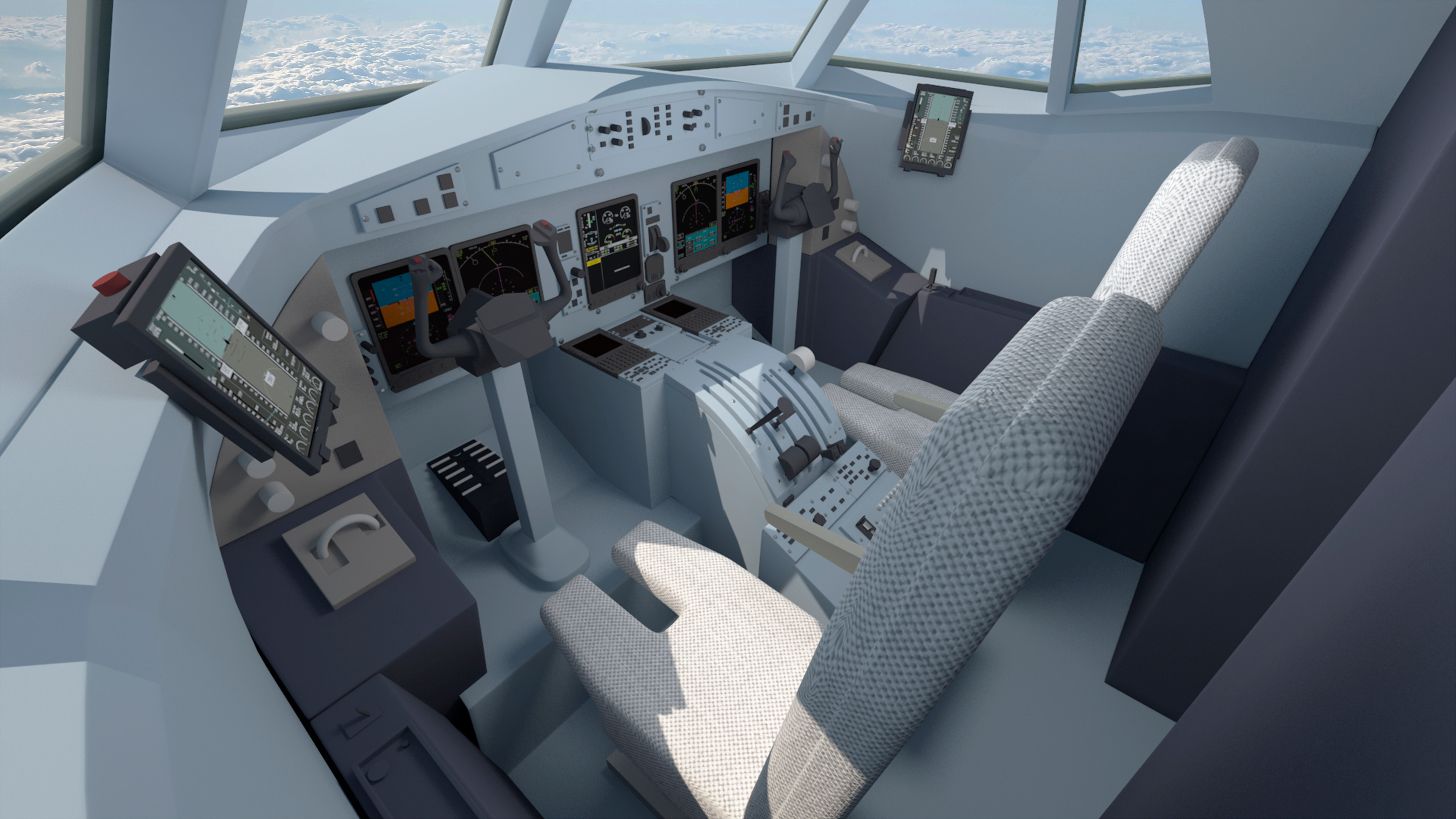 modèle 3D de Avion de patrouille navale ATR 72-600 ouvert - TurboSquid ...