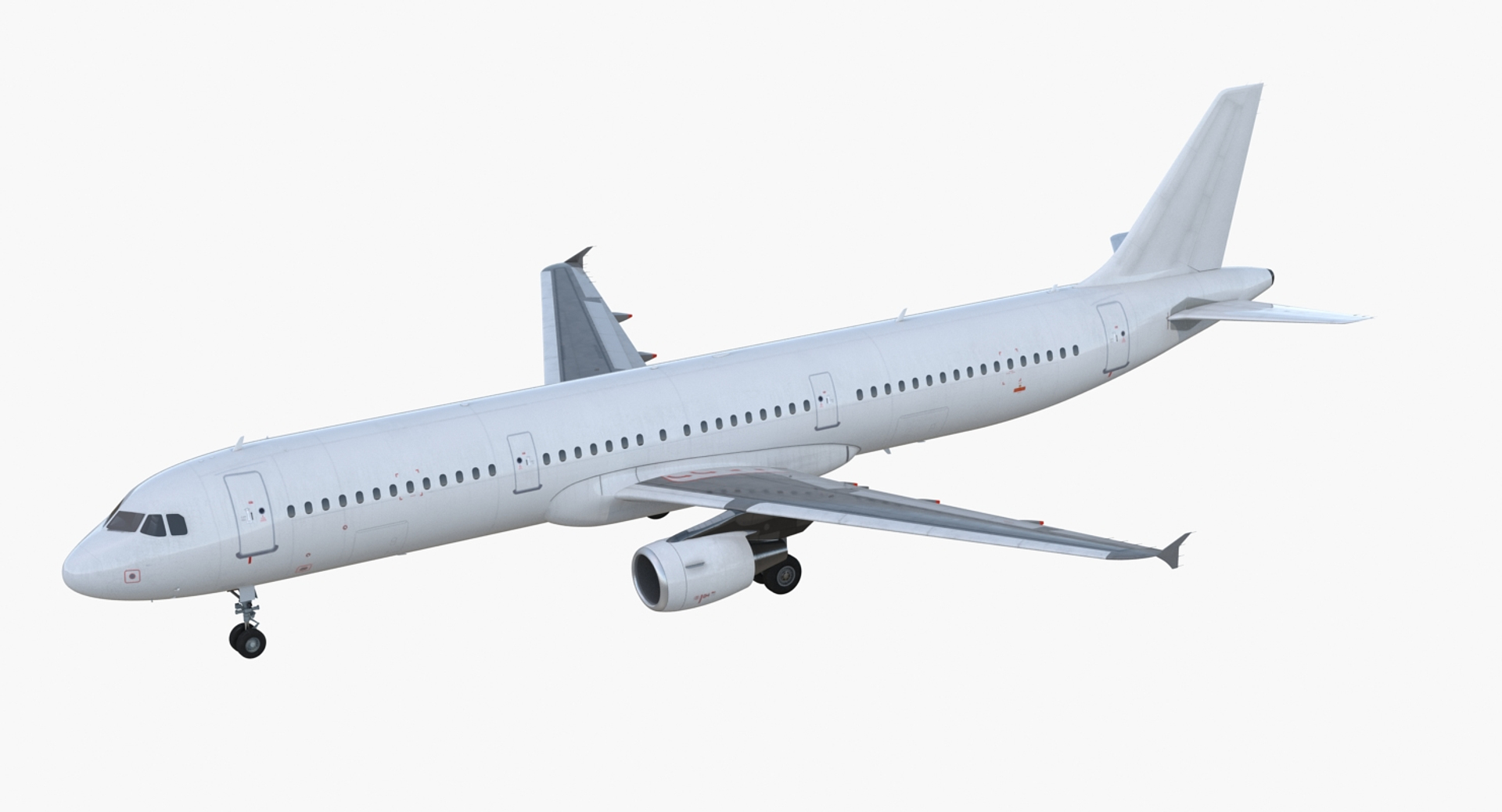 Airbus A321 Generic Rigged 3D - TurboSquid 1230758