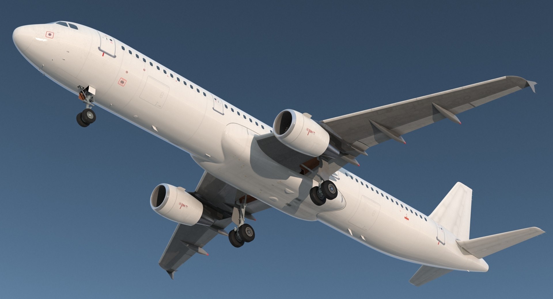 Airbus A321 Generic Rigged 3D - TurboSquid 1230758