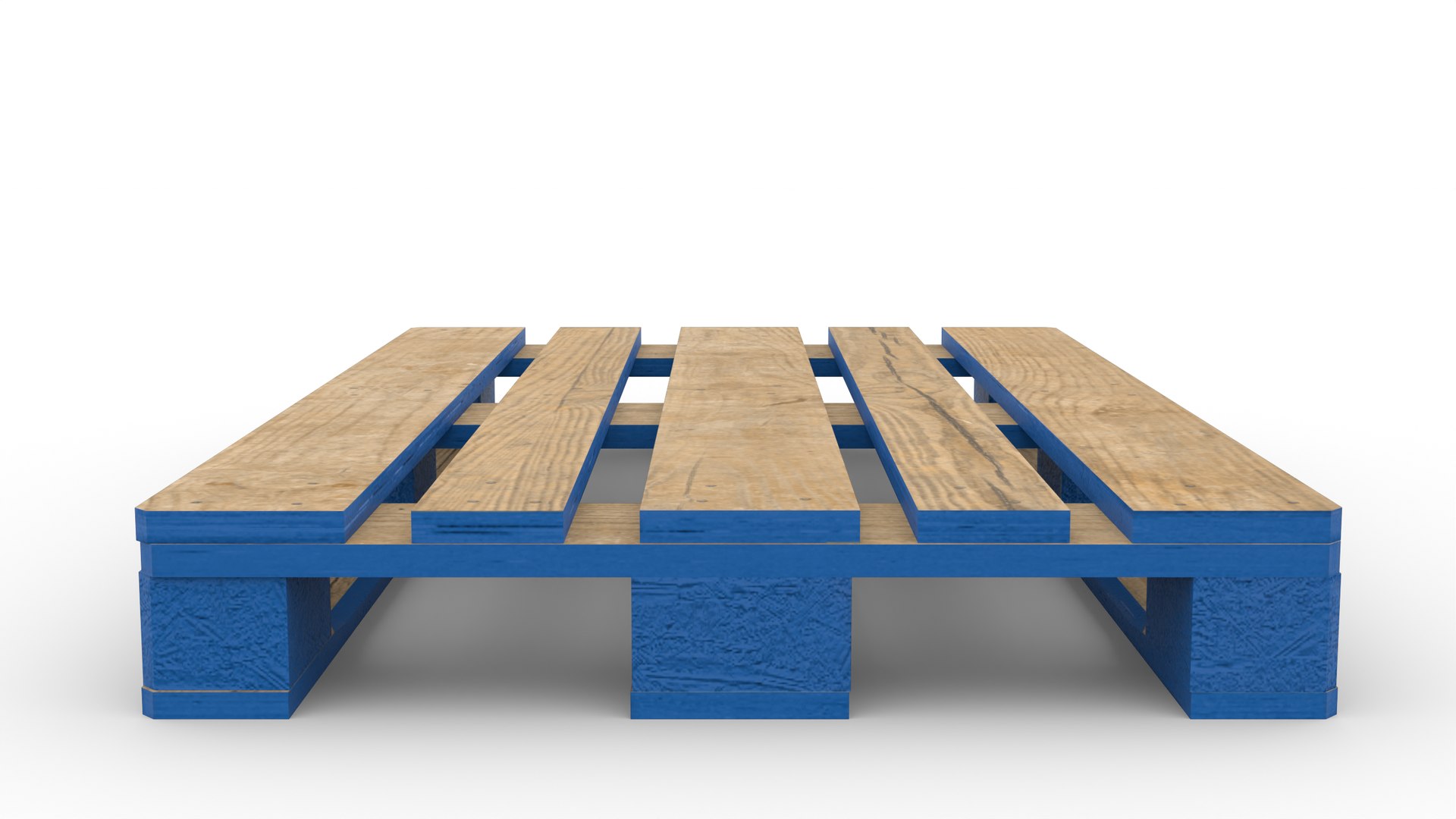 3D CHEP Branded EUR-size Pallet Model - TurboSquid 2140201