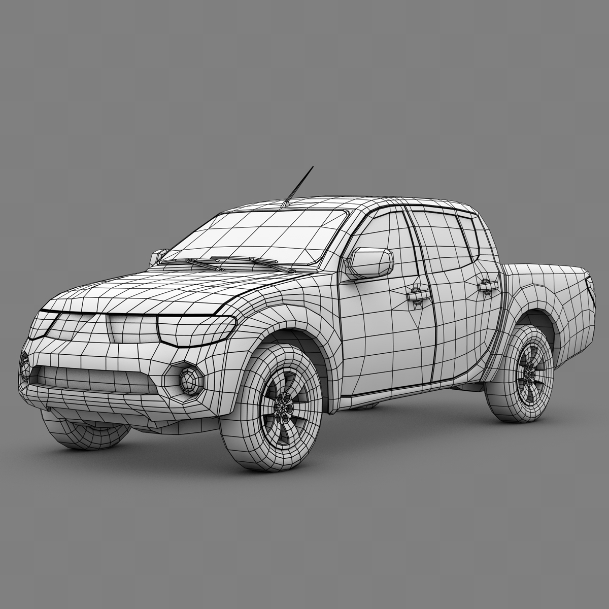 3d mitsubishi l200