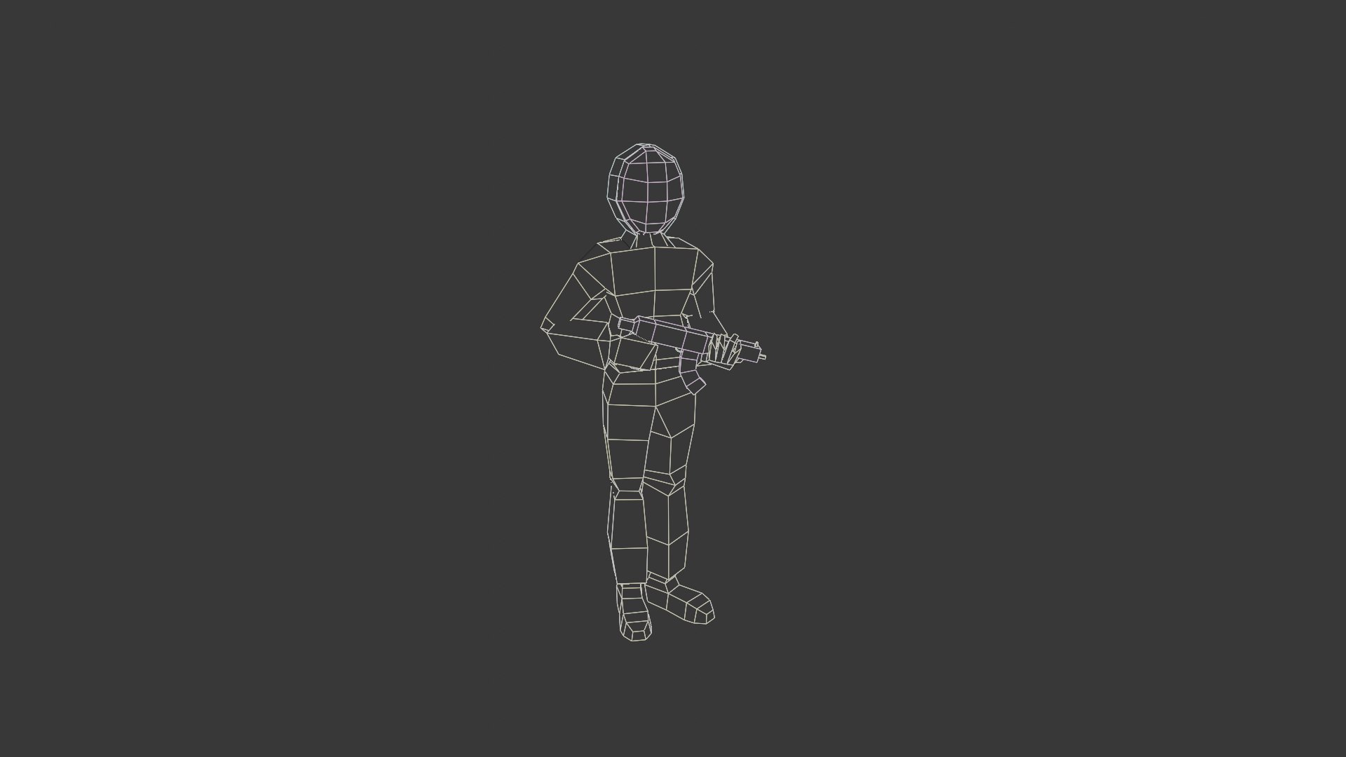 SQUID GAME GUARD 3D - TurboSquid 2343906