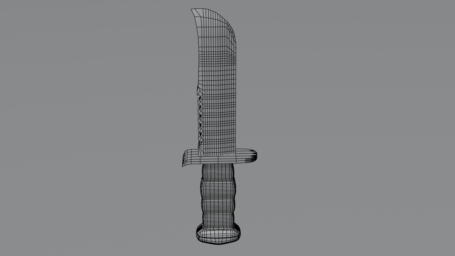 Combat Knife 3D Model - TurboSquid 2029956