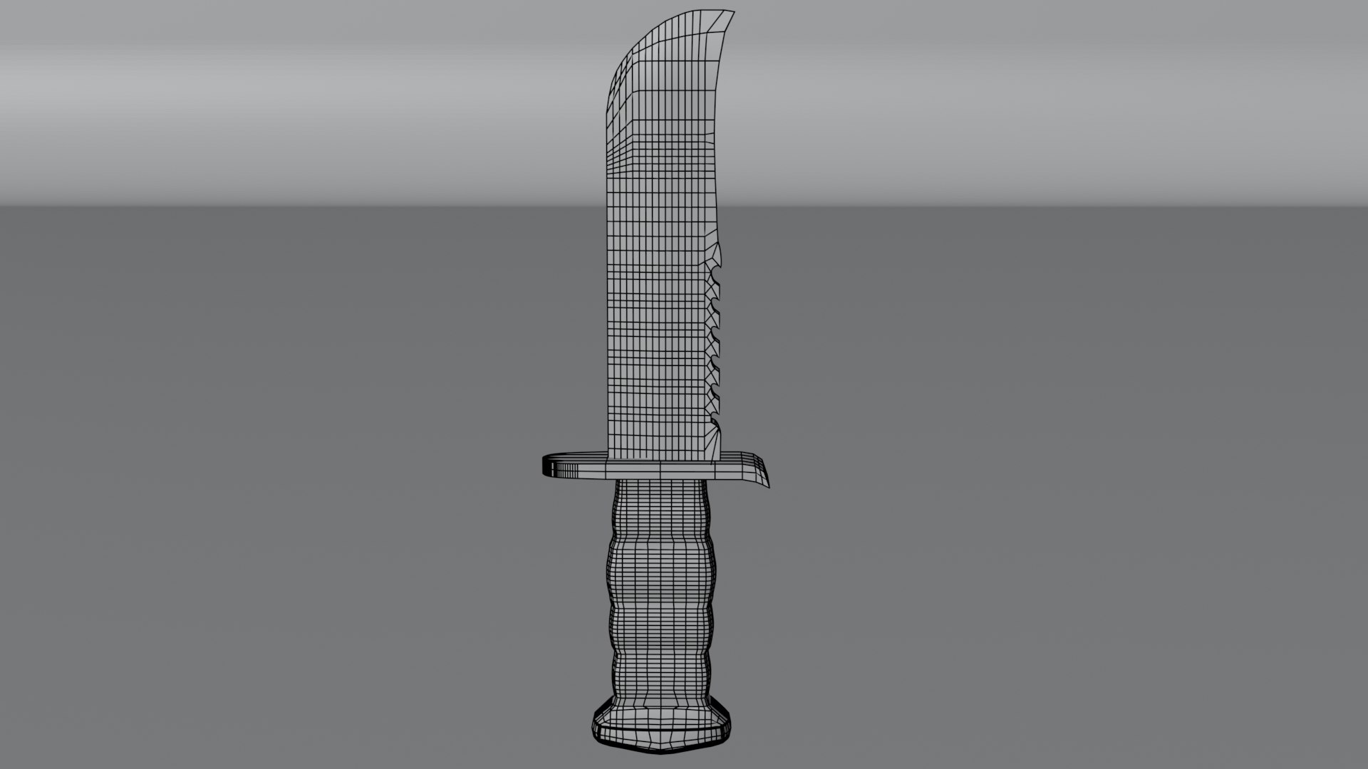 Combat Knife 3D Model - TurboSquid 2029956