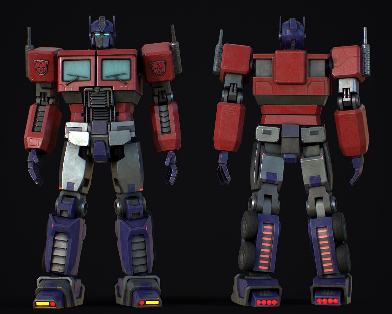 Optimus Prime 3D Model - TurboSquid 1907151