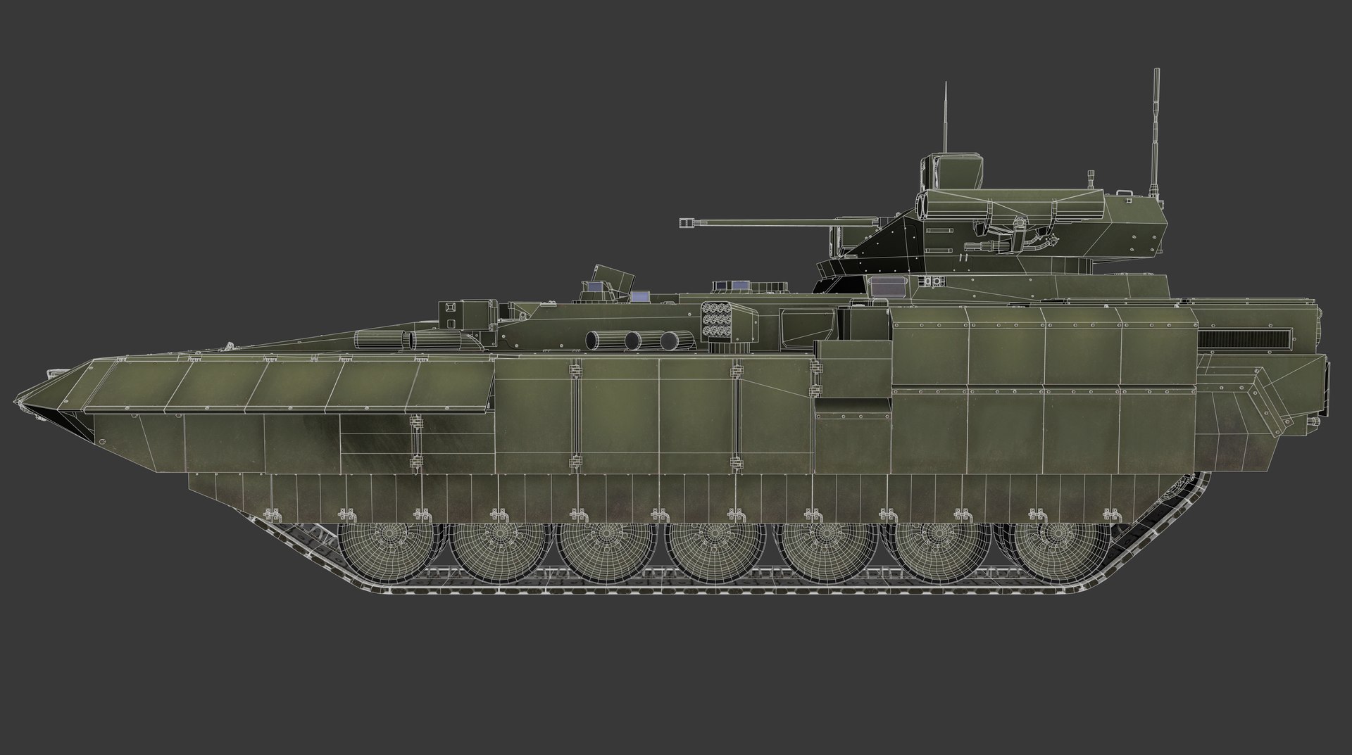 T15 russian armata games 3D model - TurboSquid 1551226