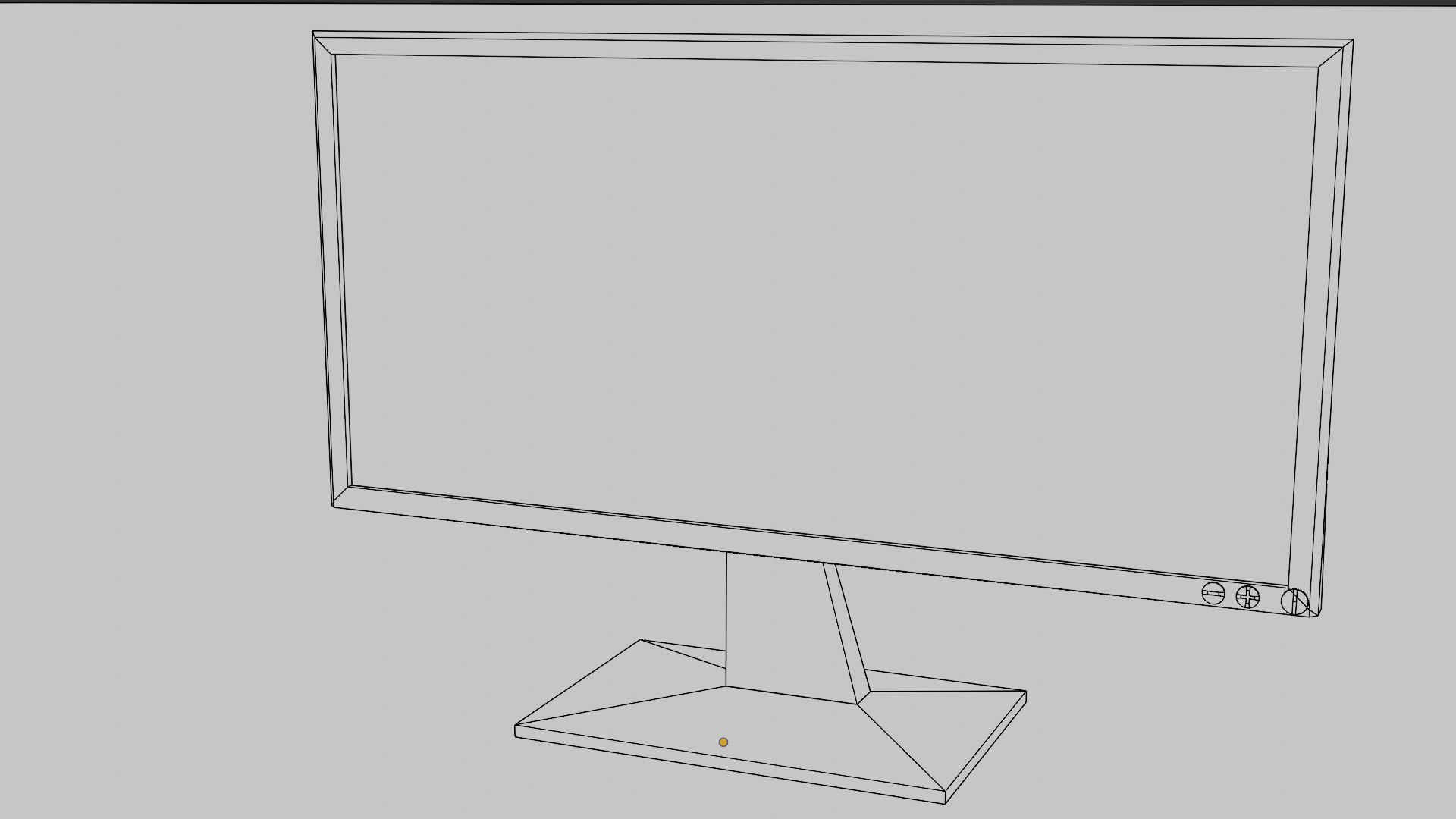 PC Monitor Model - TurboSquid 2035357