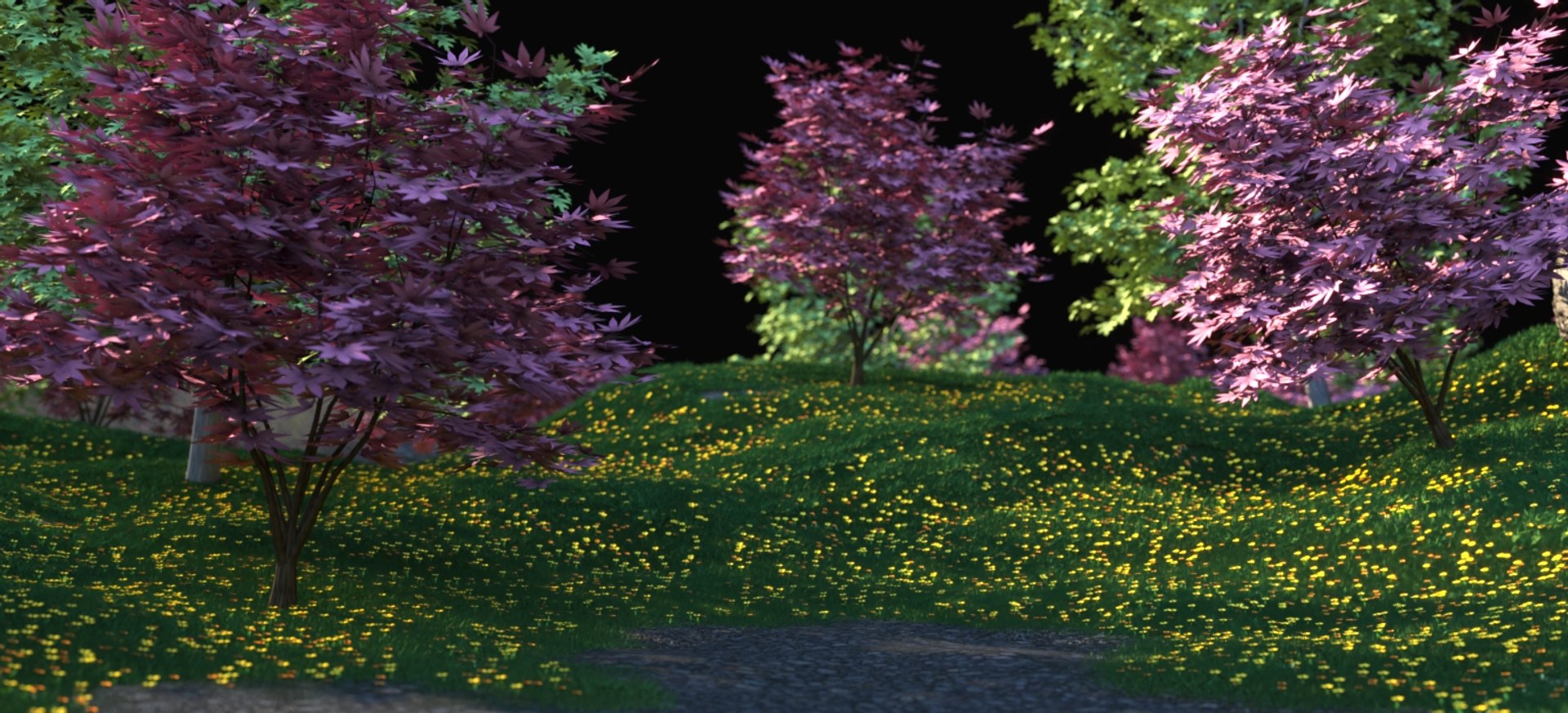 3D Miniature Landscape Model - TurboSquid 1636516