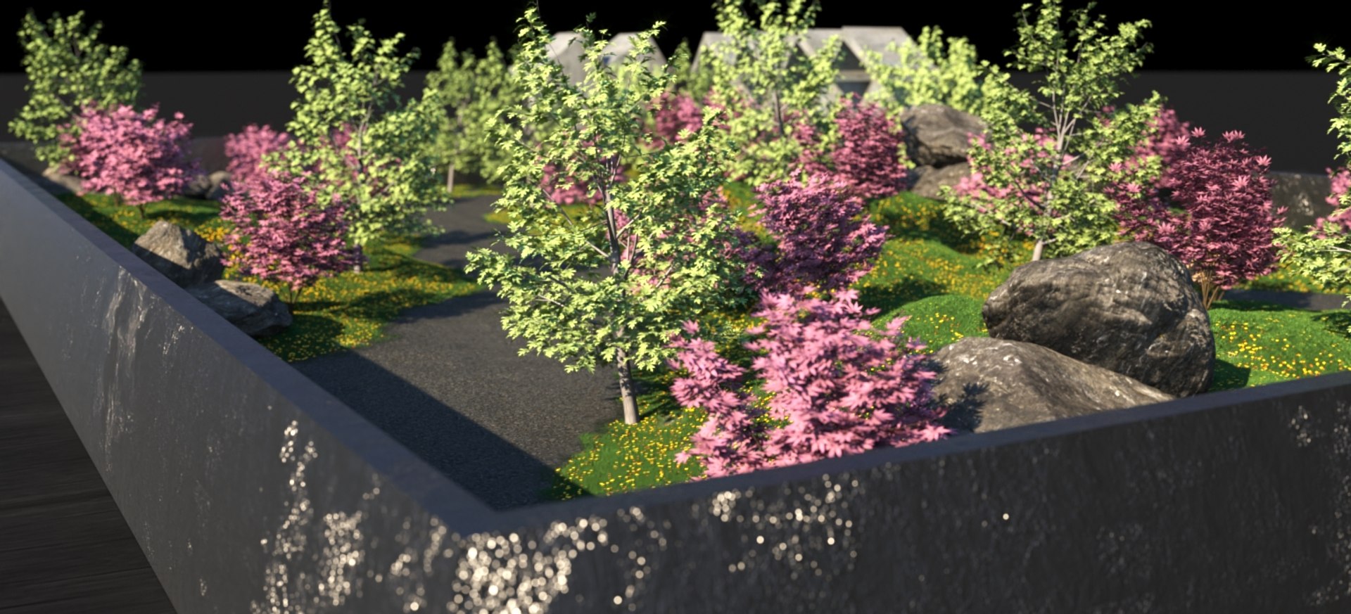 3D Miniature Landscape Model - TurboSquid 1636516