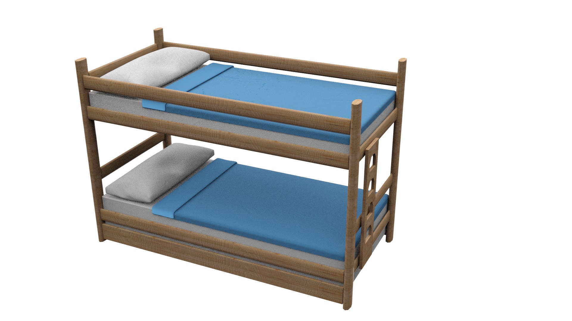 Bunk Bed Model - TurboSquid 1591009