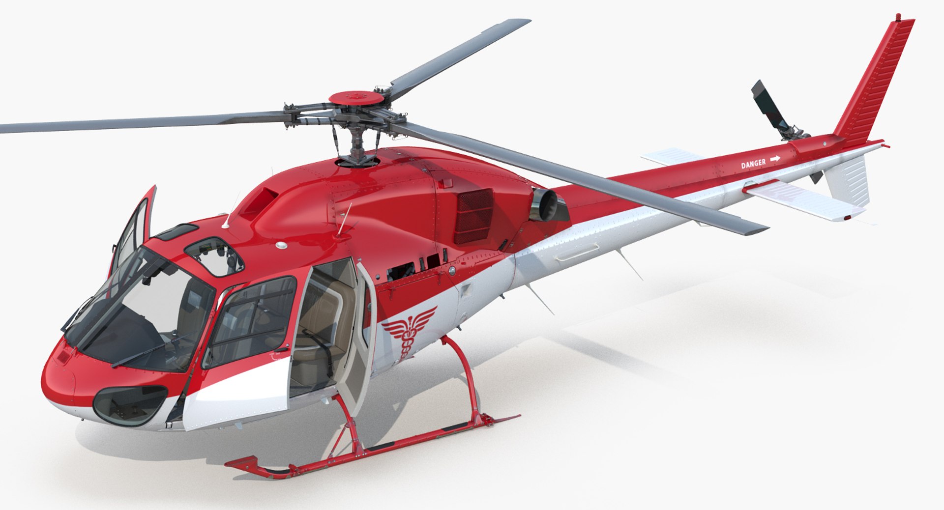 3D Medical Air Rescue Helicopter Model - TurboSquid 1171655