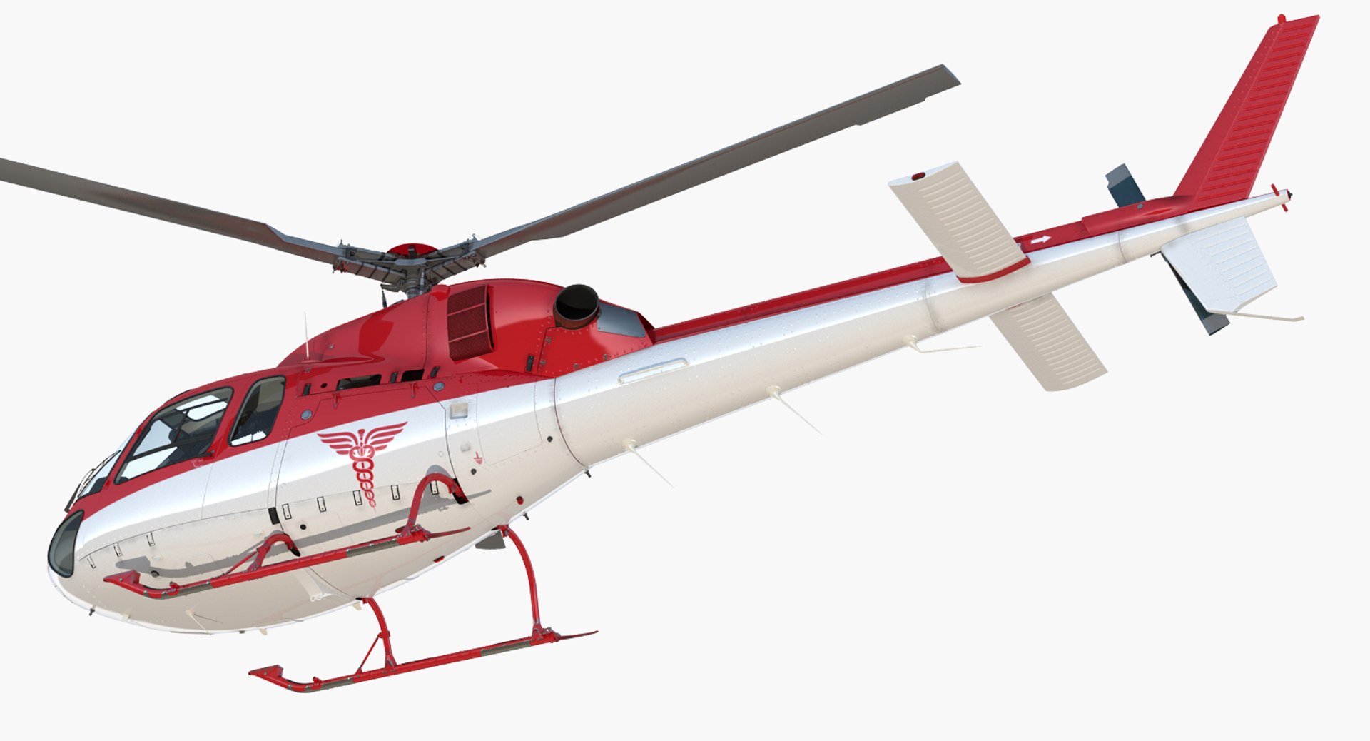 3D Medical Air Rescue Helicopter Model - TurboSquid 1171655