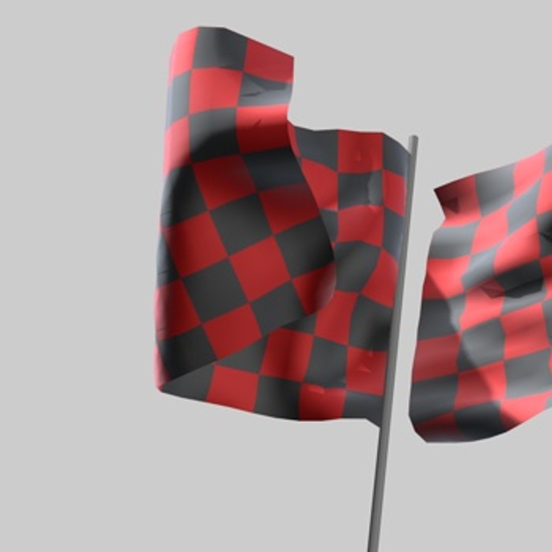 3d Model Static Flags