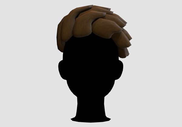 3D Cartoon Up Hairstyle - TurboSquid 1931846