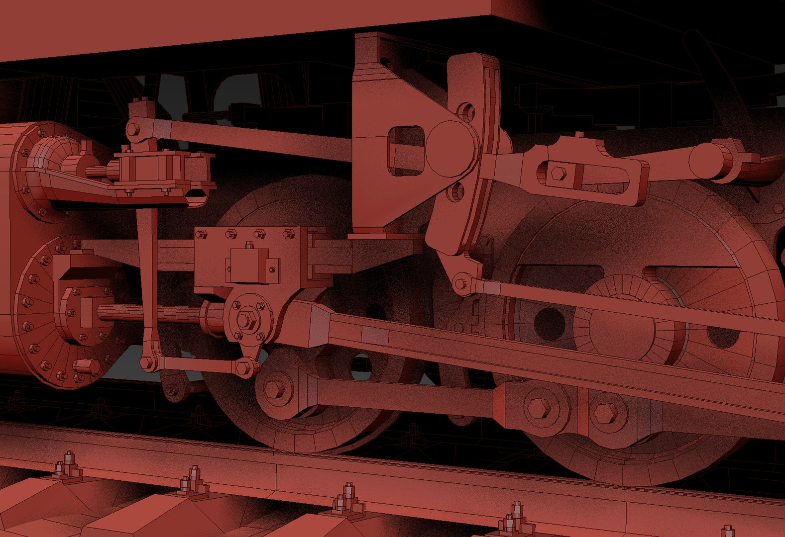 3D low-poly industrial steam tank - TurboSquid 1458983