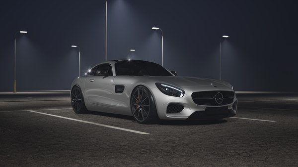 Unreal Engine 5 - Mercedes AMG GT 3D 모델 - TurboSquid 1992739