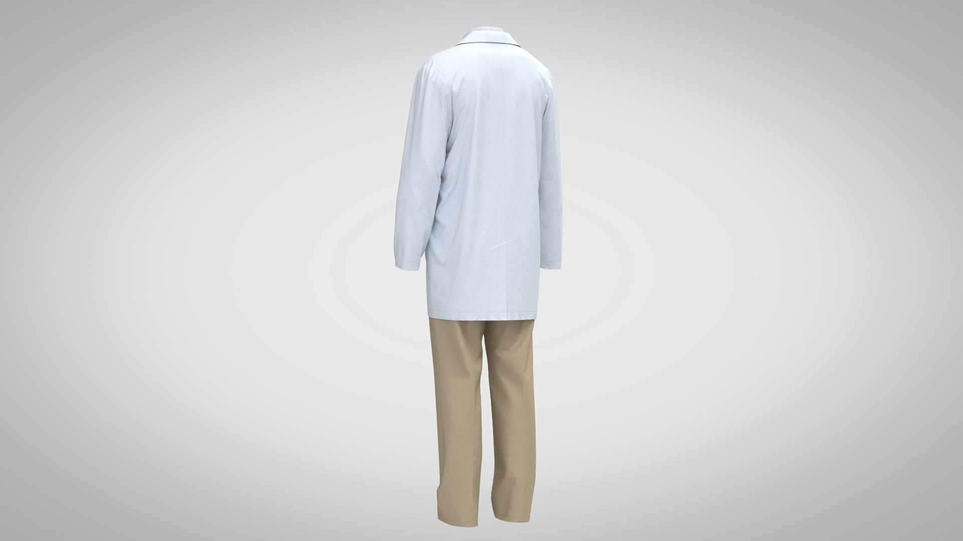 3D Lab Coat 2 Outfit Model - TurboSquid 2084736