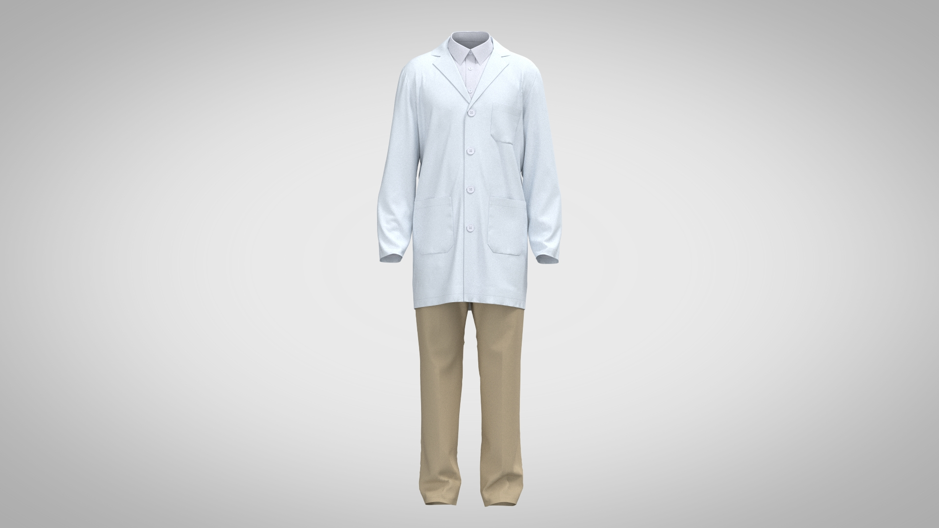 3D Lab Coat 2 Outfit Model - TurboSquid 2084736