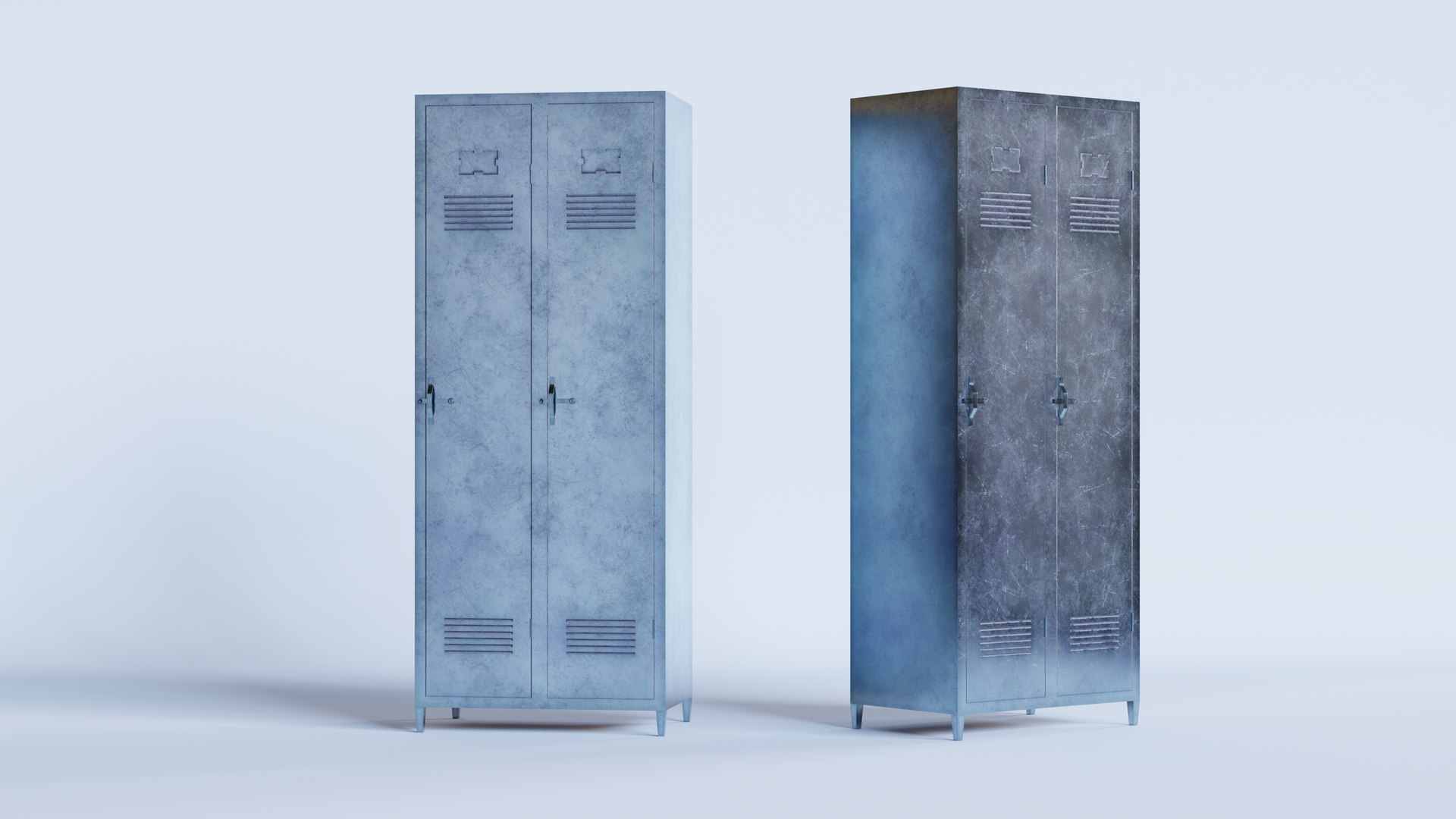High School Lockers 3D Model - TurboSquid 1772459