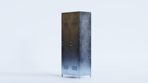 High School Lockers 3D model - TurboSquid 1772459