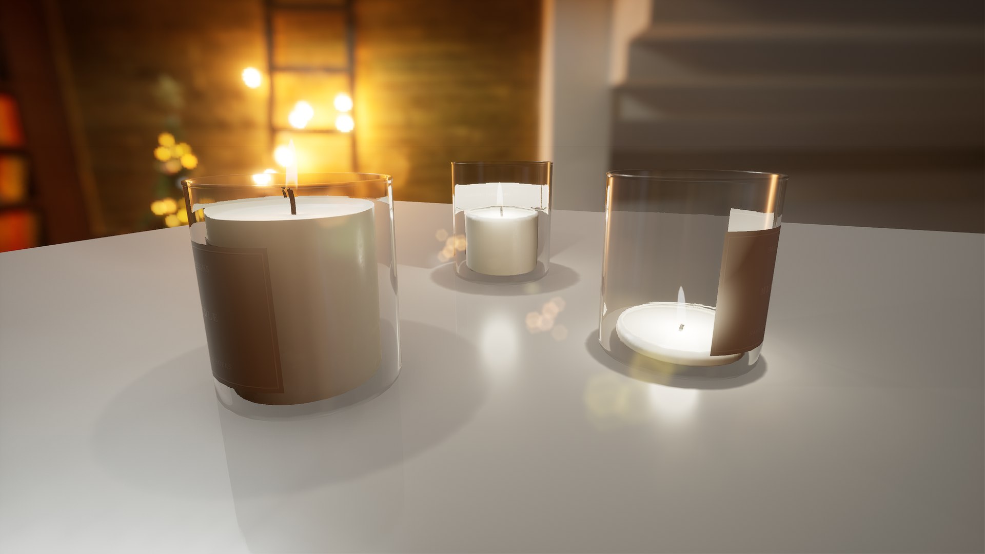 Little Candle In Jar - PBR Game Ready Unreal Engine 4 And 5 Model - TurboSquid 2073413