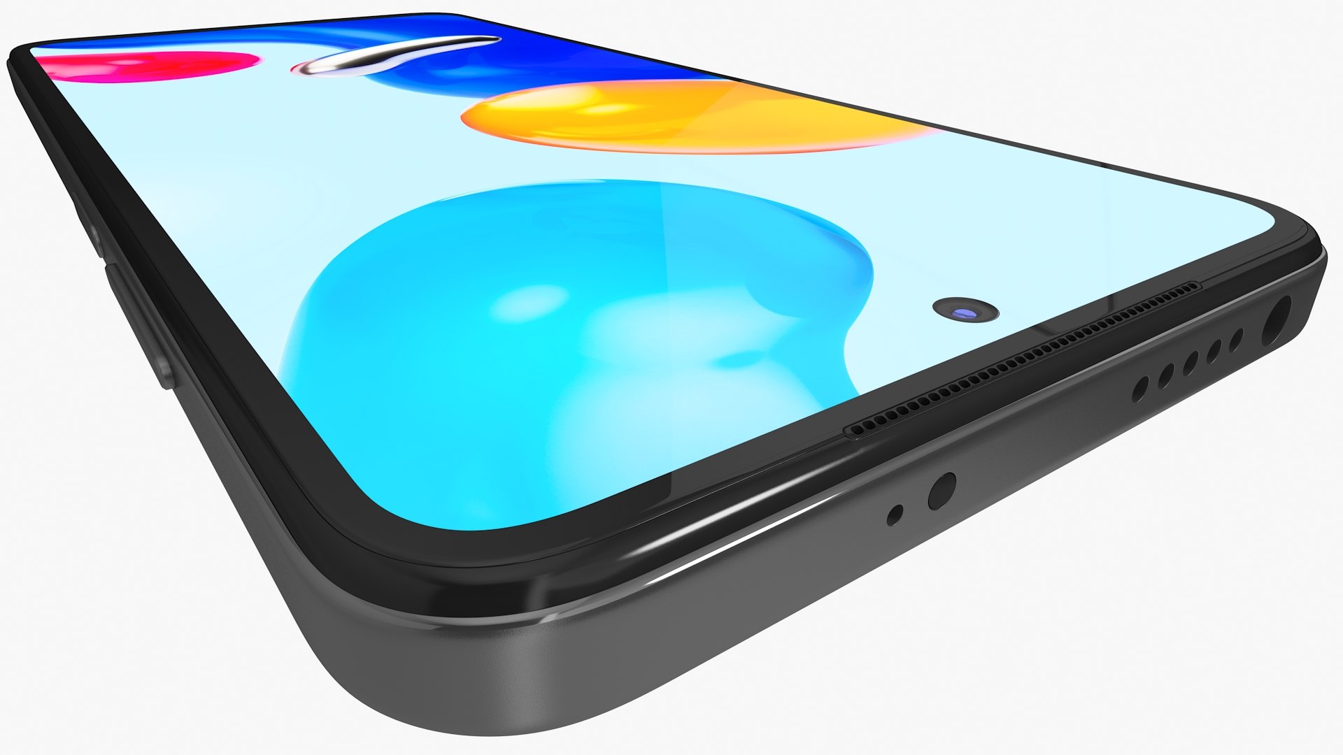 3D Xiaomi Redmi Note 11 Gray - TurboSquid 1862078