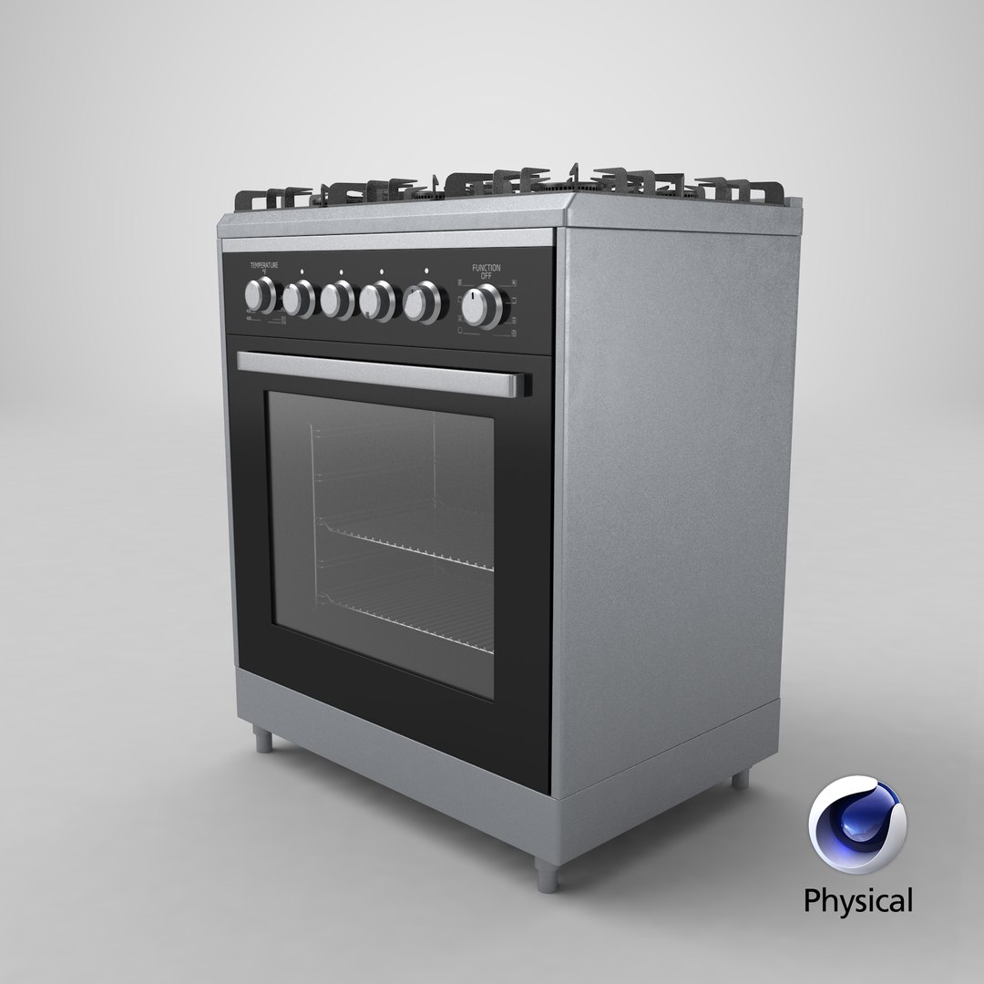 Real Oven 3D - TurboSquid 1510006