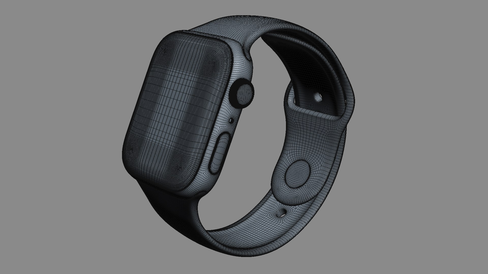 3D Apple Watch 9 Aluminum Case With Sport Band - TurboSquid 2131327