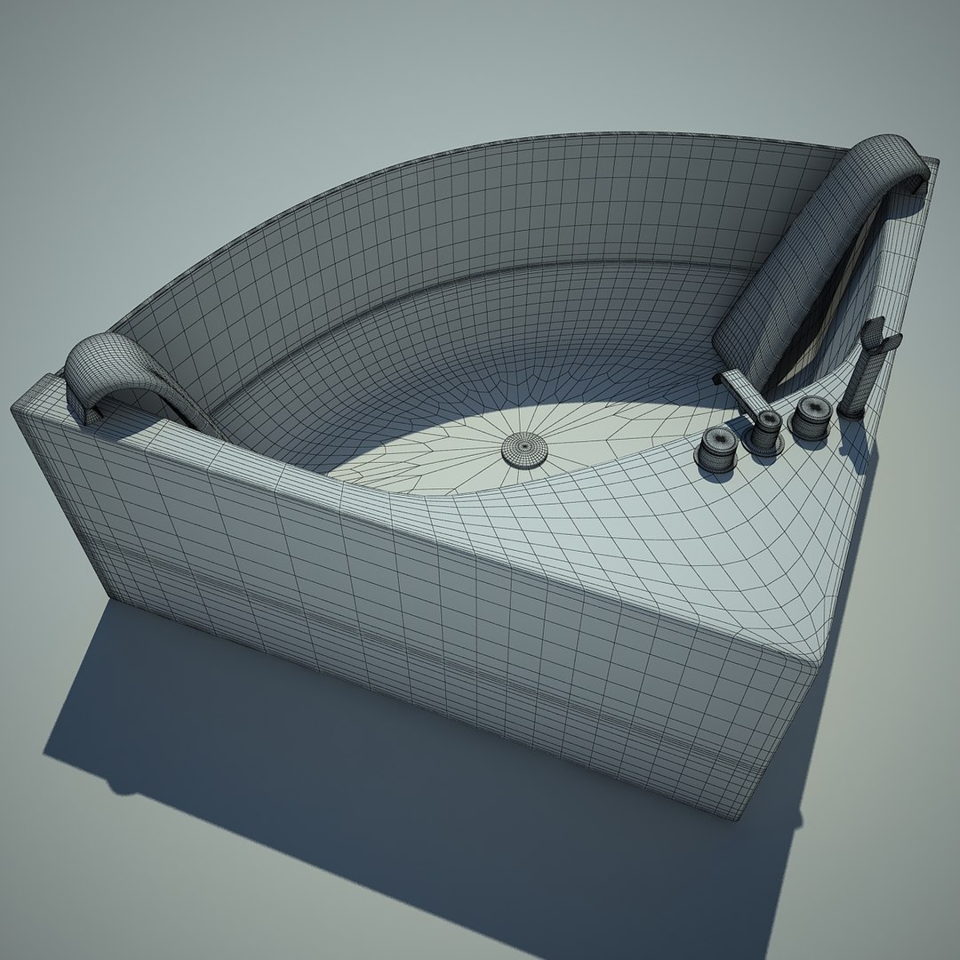 3d model jacuzzi