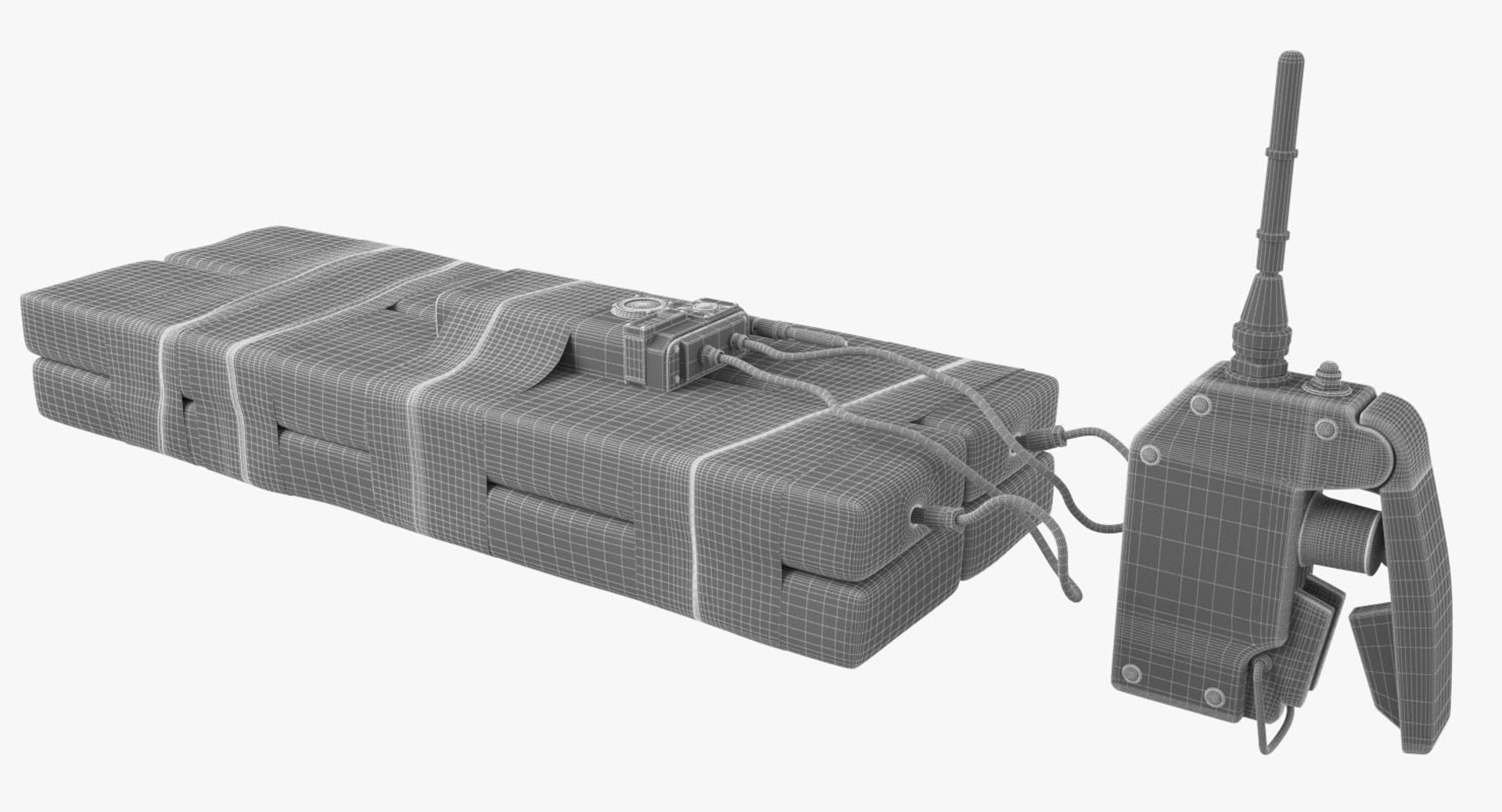 C4 Plastic Bomb Remote 3D Model - TurboSquid 1250016