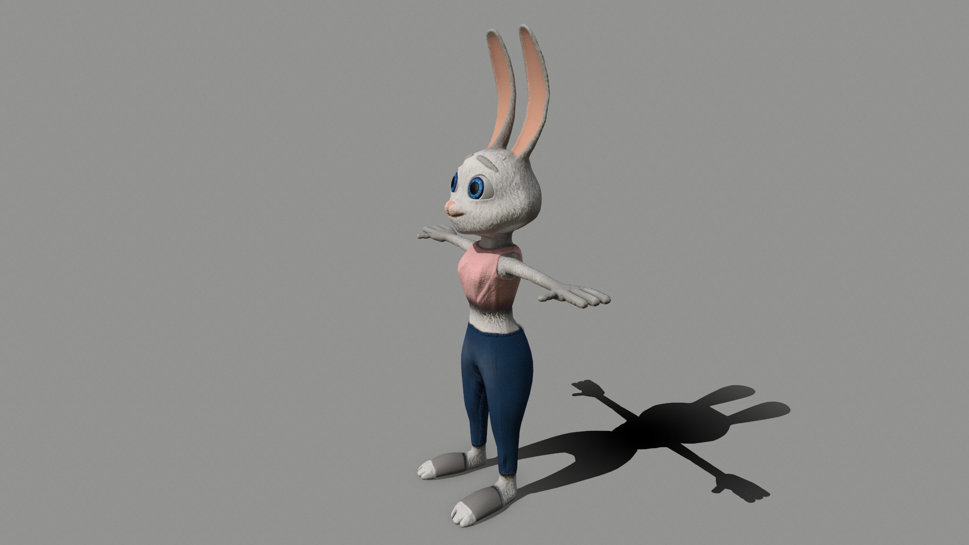 3D Rabbit - TurboSquid 1625018
