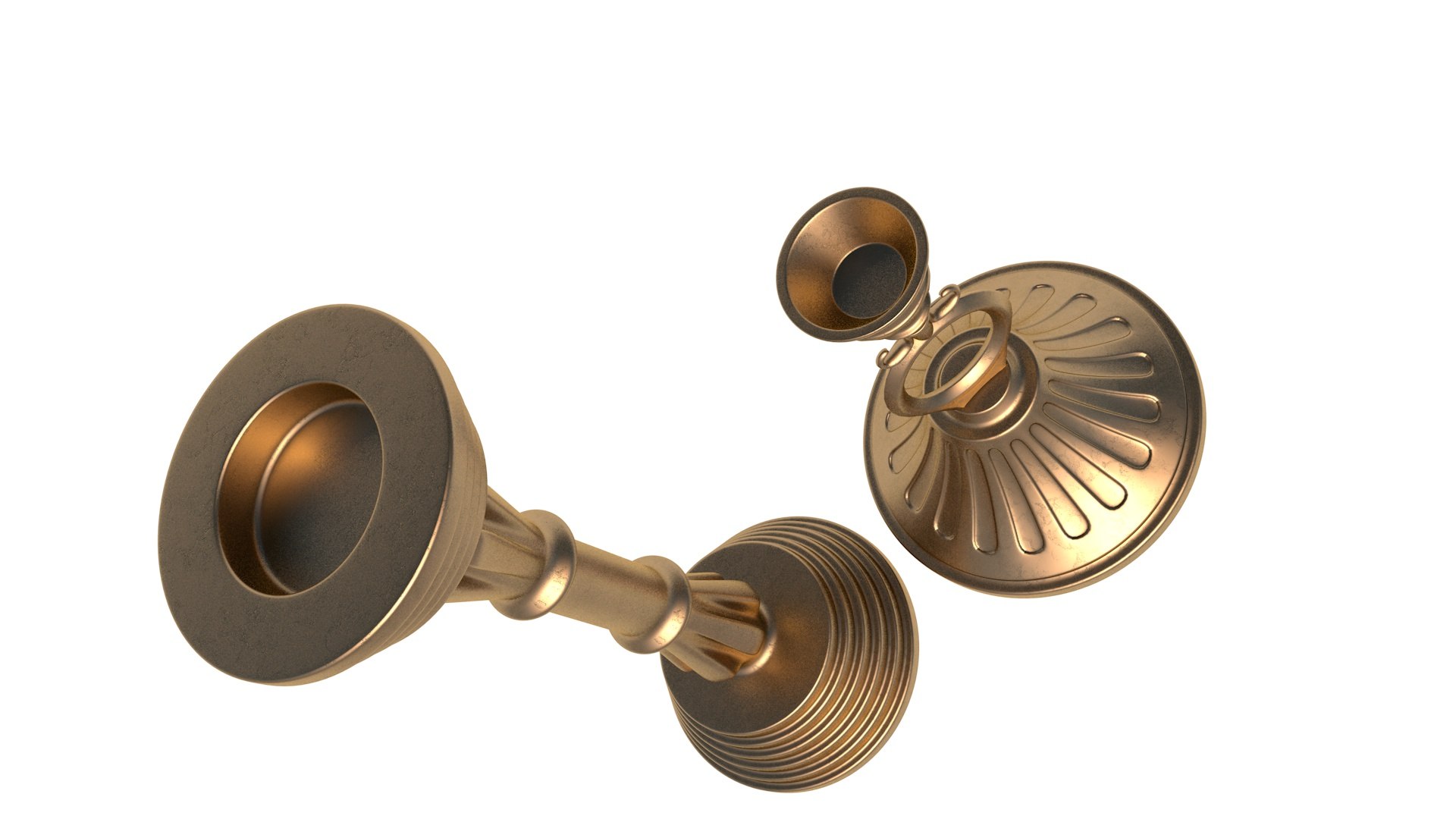 3D Candlestick Model - TurboSquid 1962663