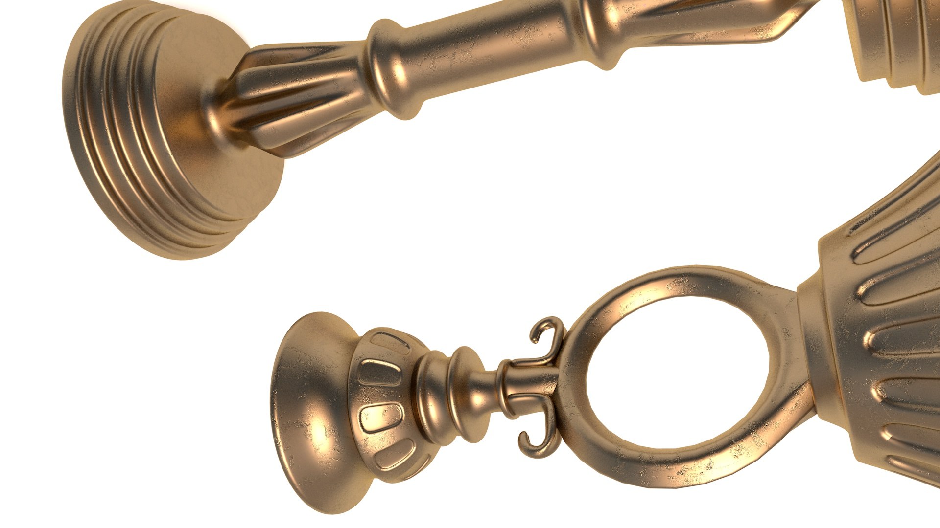 3D Candlestick Model - TurboSquid 1962663