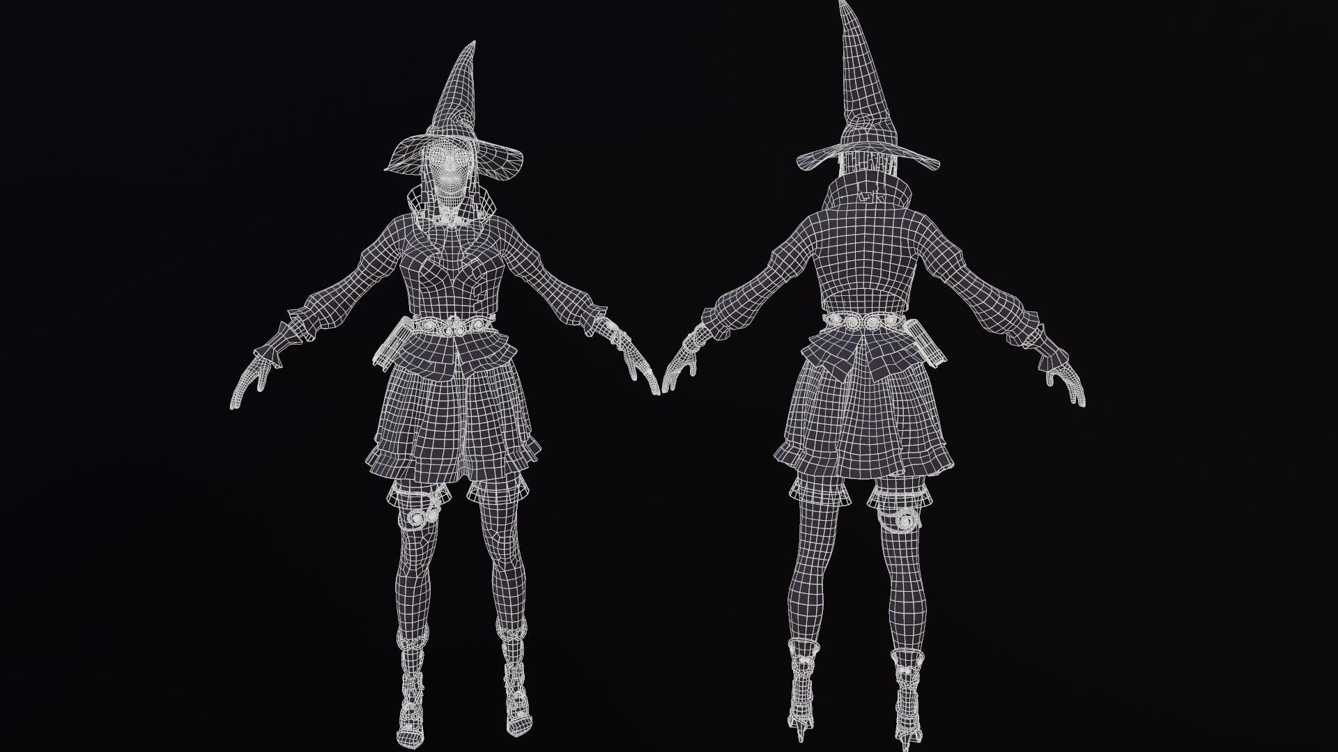 Witch 3D Model - TurboSquid 1773294