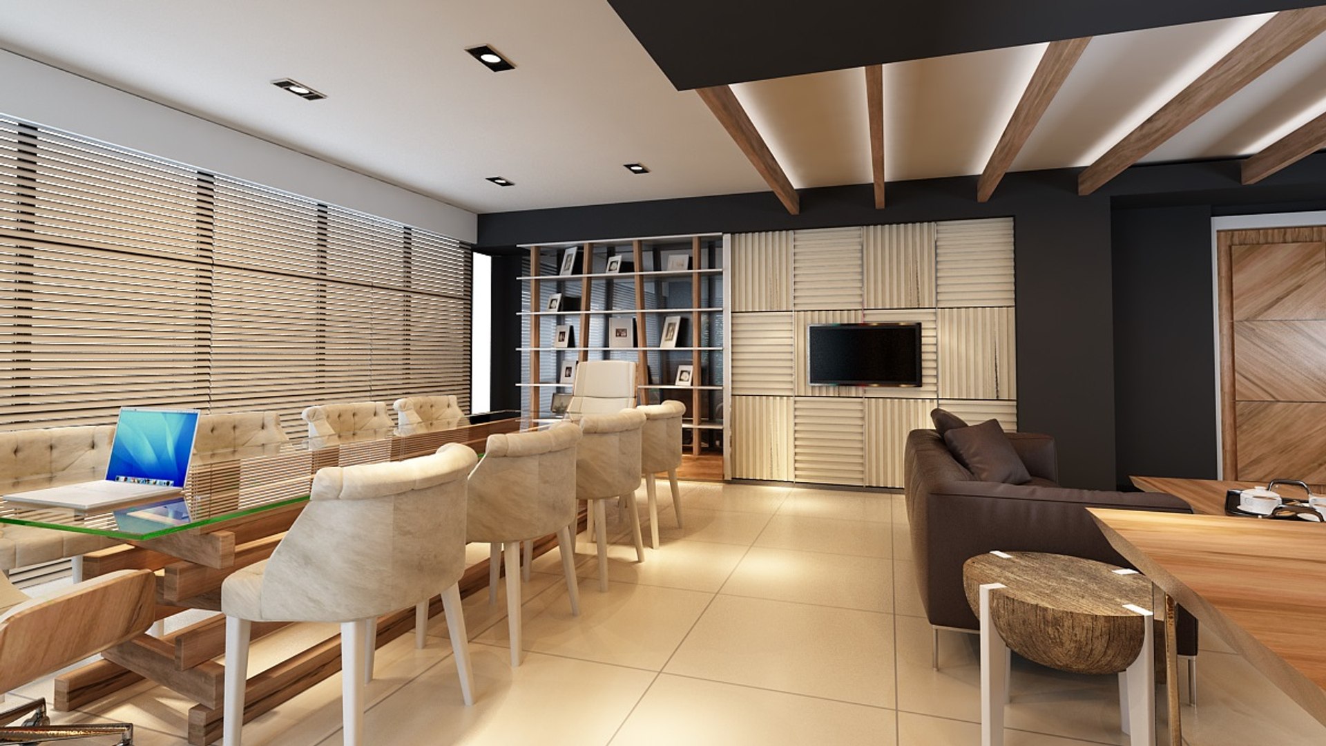 3d Modern Office Model