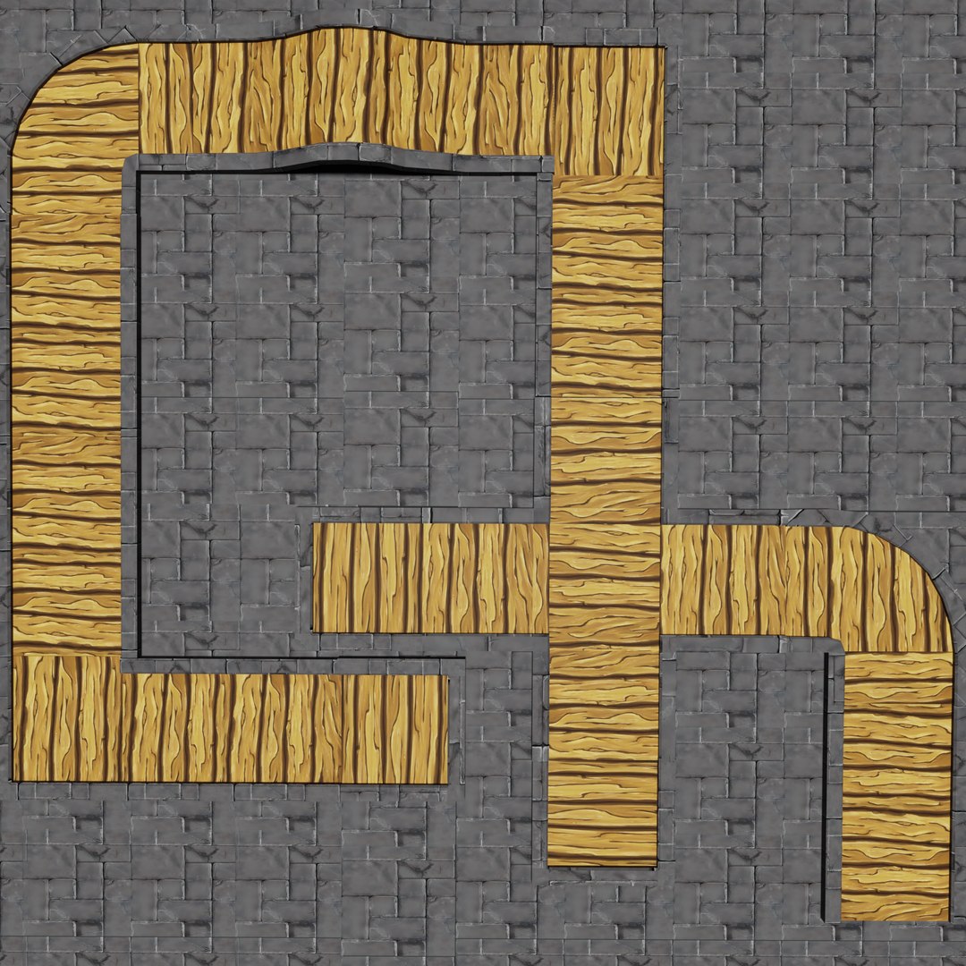 3D Road Medieval - TurboSquid 1380086