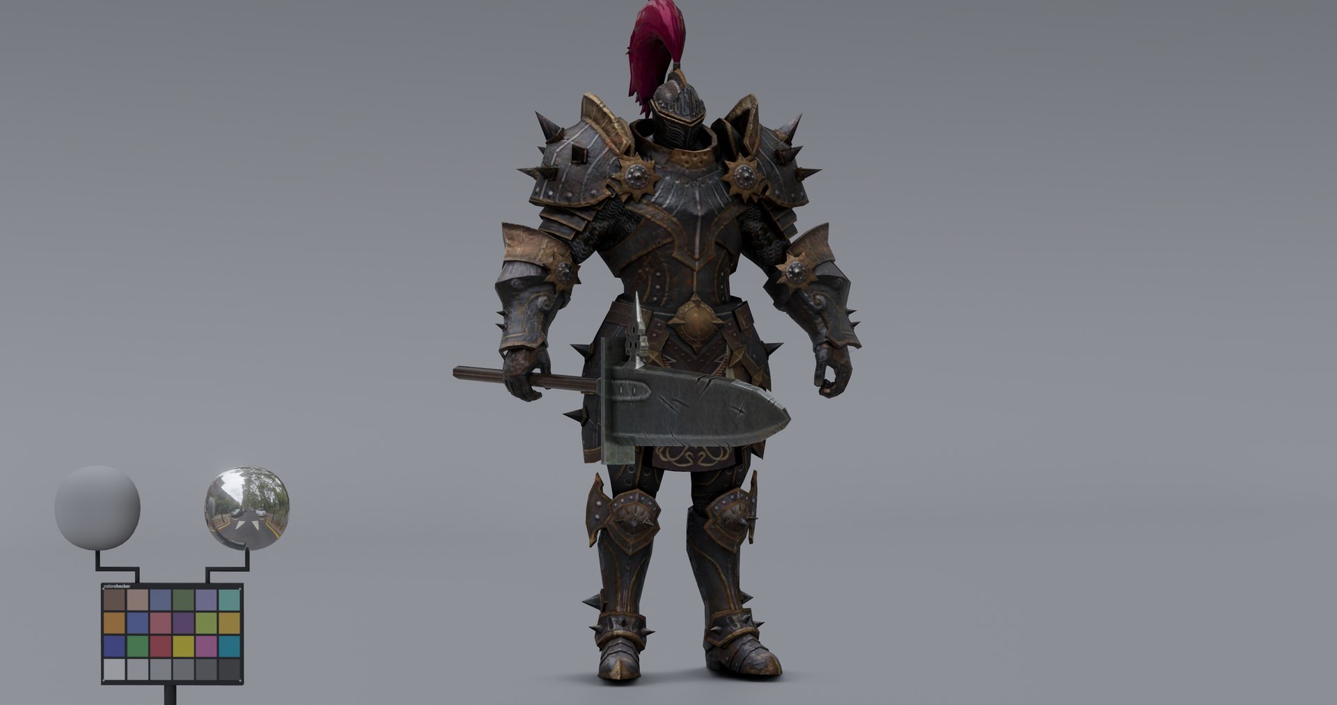 3D Speared warrior knight - rigged model - TurboSquid 2084455