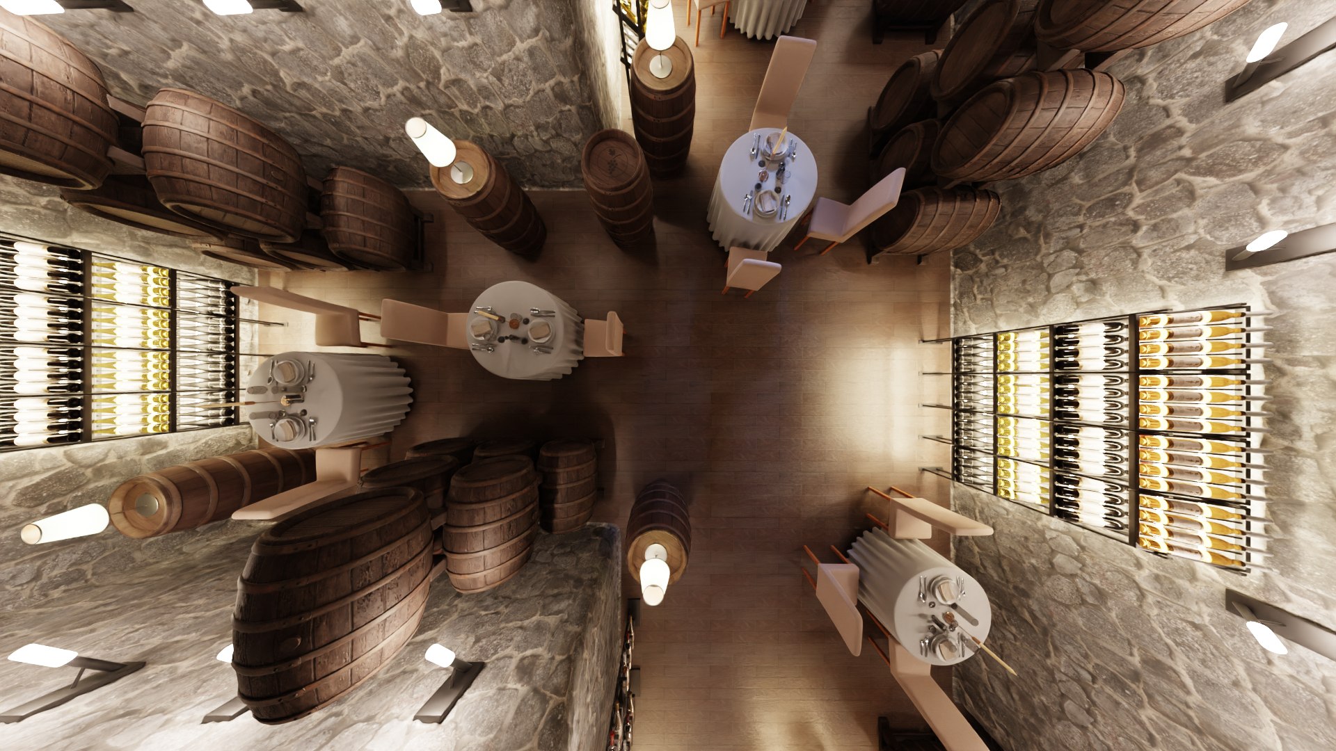 3D Winery Restaurant 03 model - TurboSquid 2018756