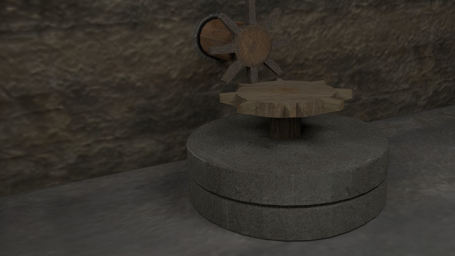 Building Millstone 3d Model