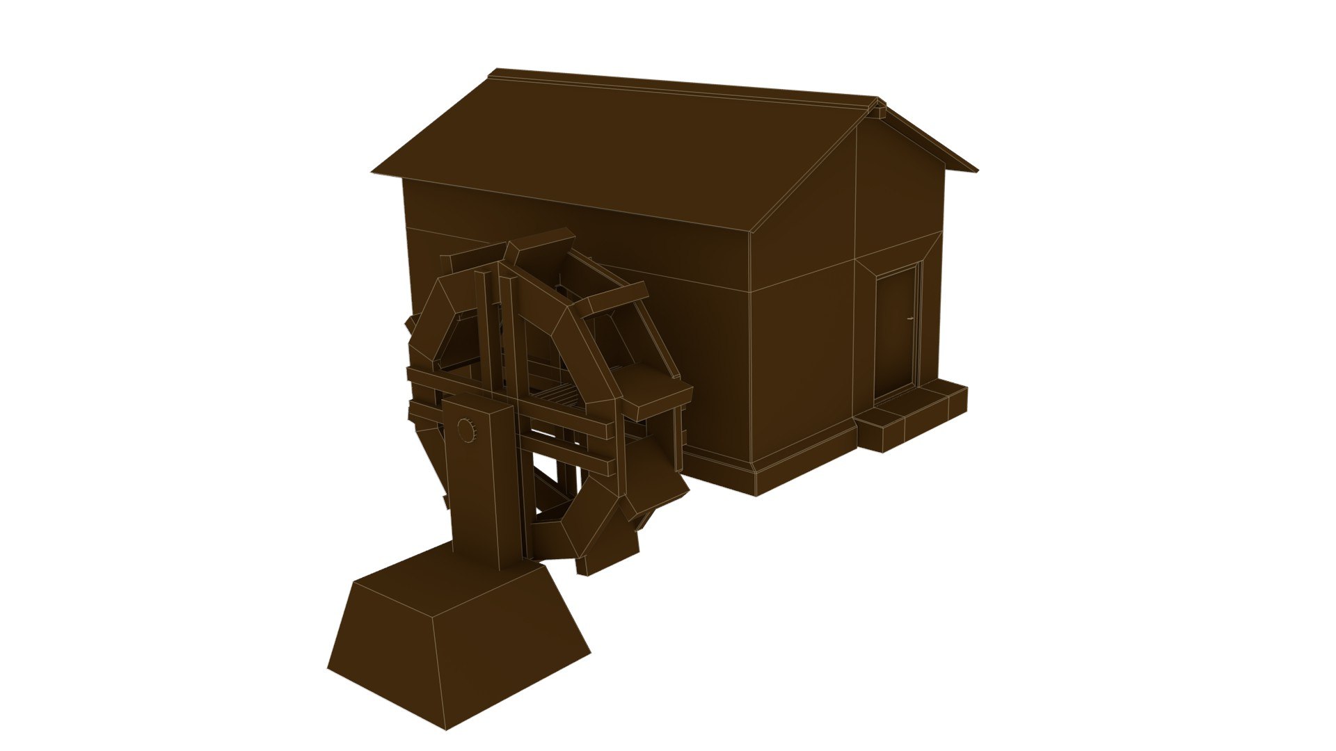 Building Millstone 3d Model