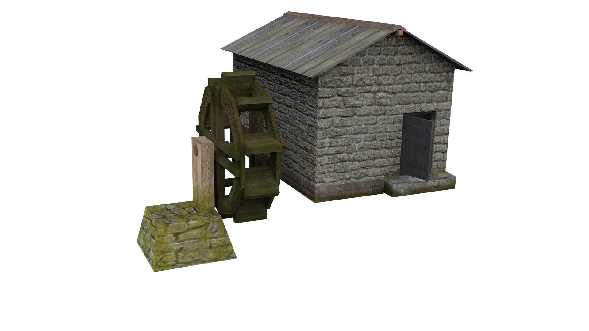 Building Millstone 3d Model