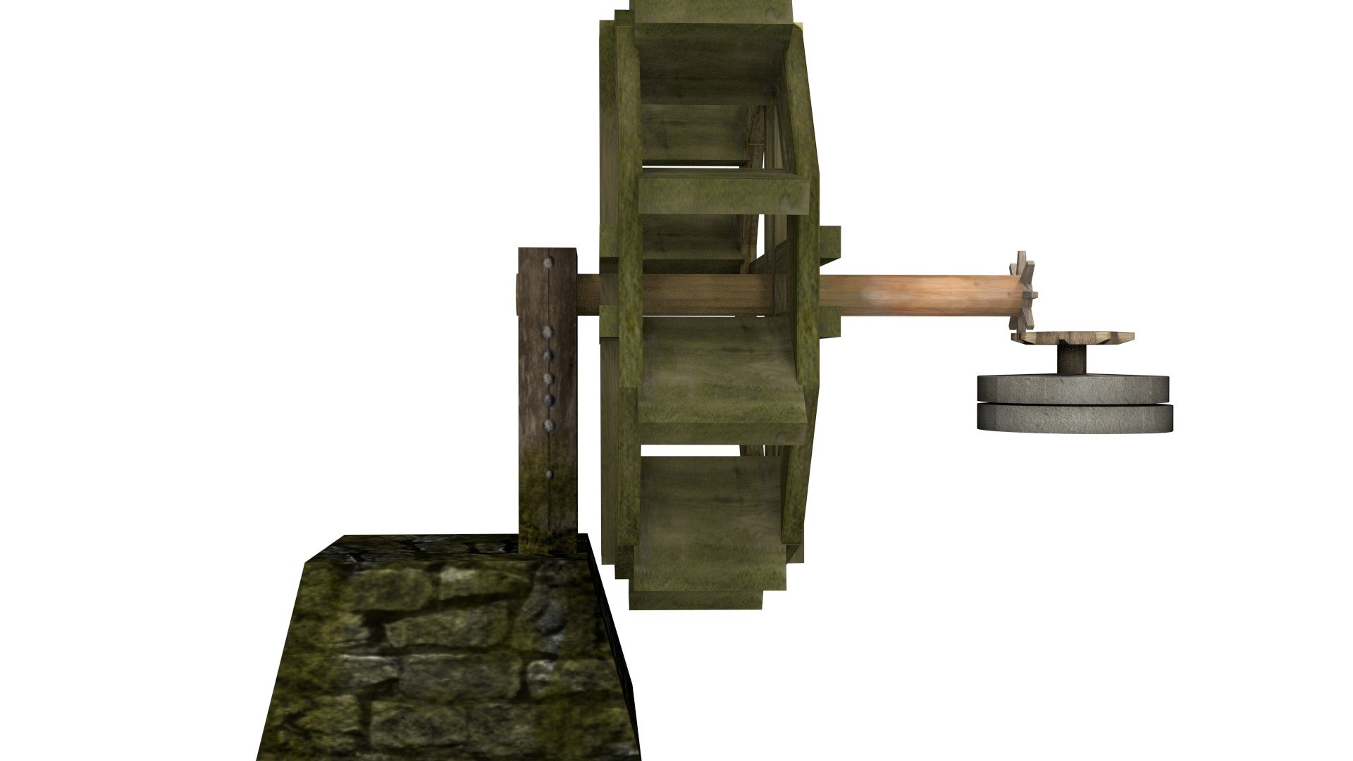 Building Millstone 3d Model