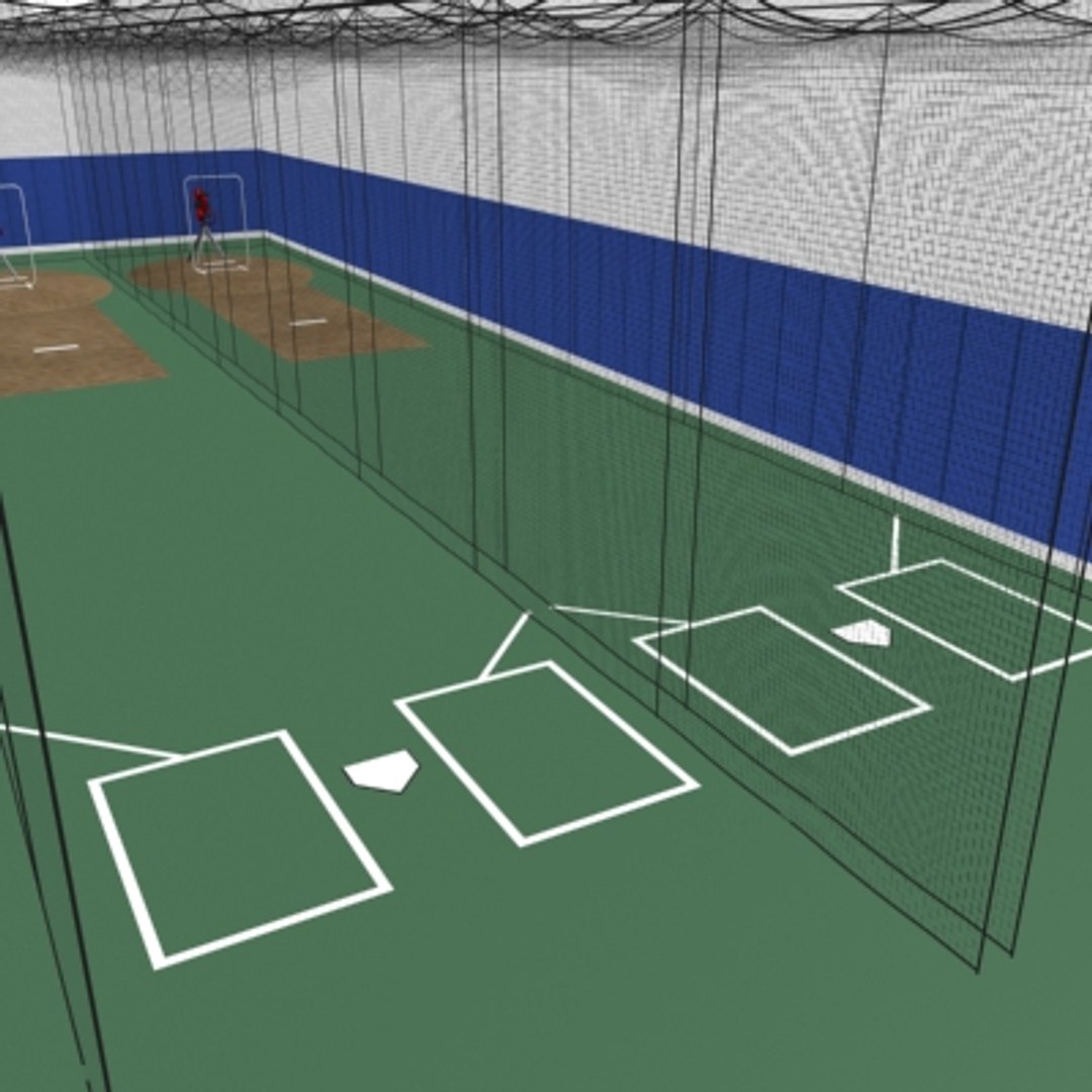 3d Batting Cages Baseball