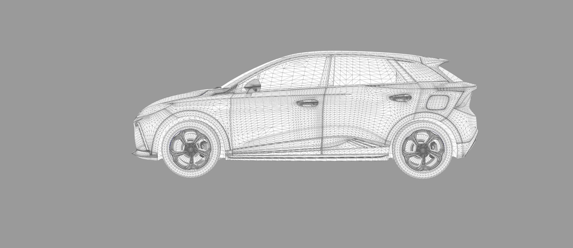 3D MG MG4 EV 2022 HQinterior - TurboSquid 2212168