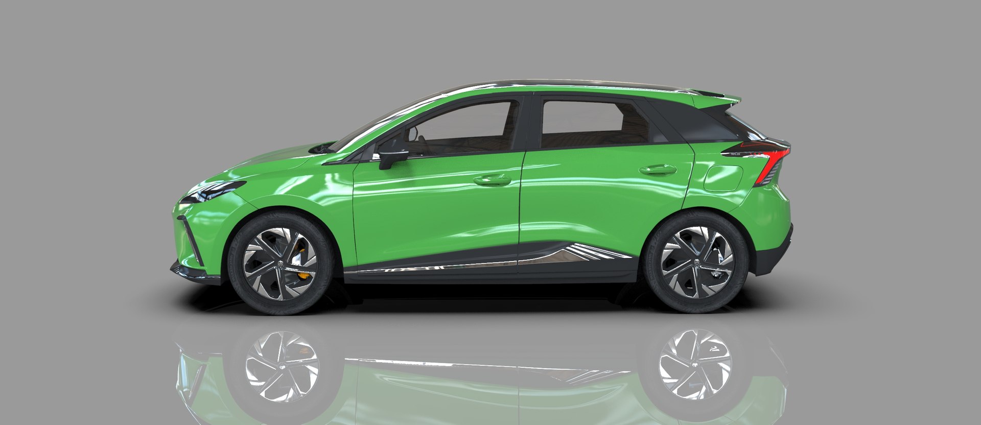3D MG MG4 EV 2022 HQinterior - TurboSquid 2212168
