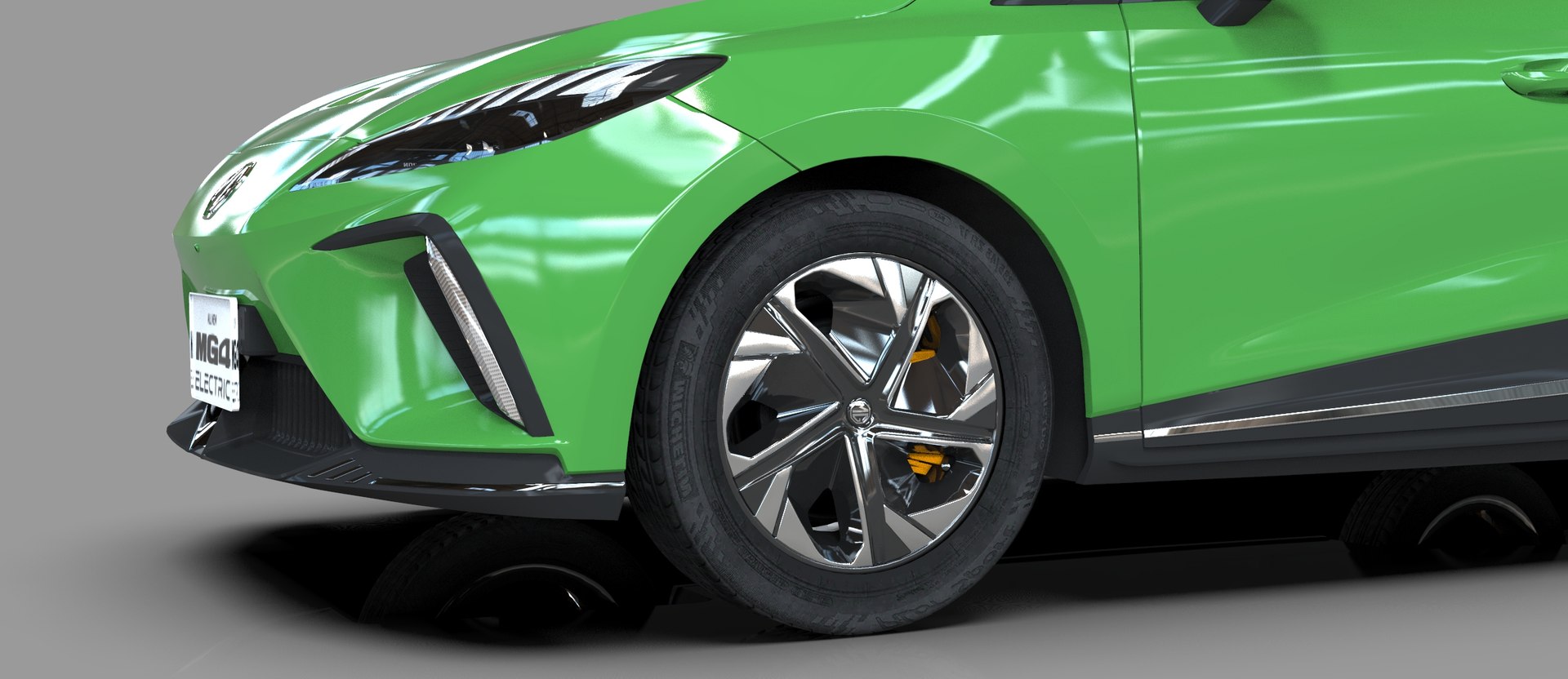 3D MG MG4 EV 2022 HQinterior - TurboSquid 2212168