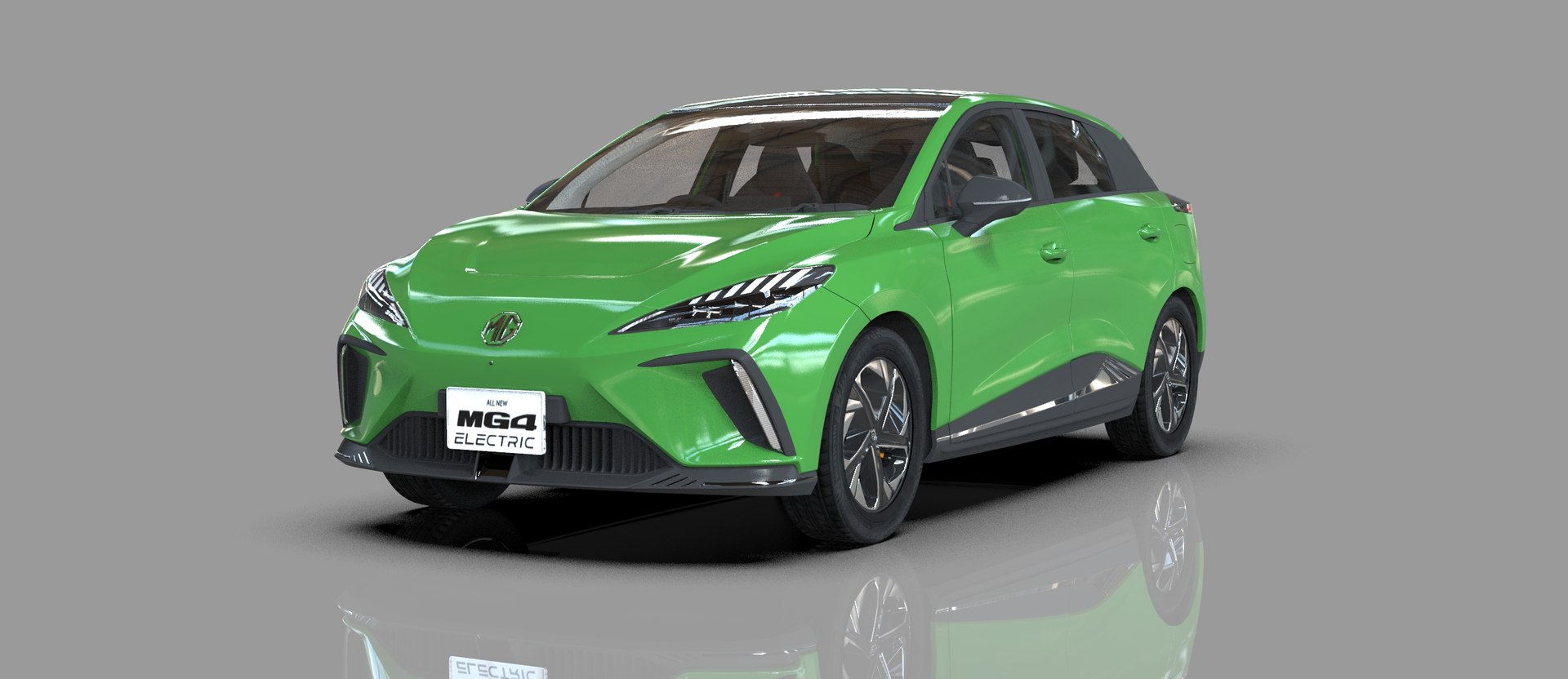 3D MG MG4 EV 2022 HQinterior - TurboSquid 2212168
