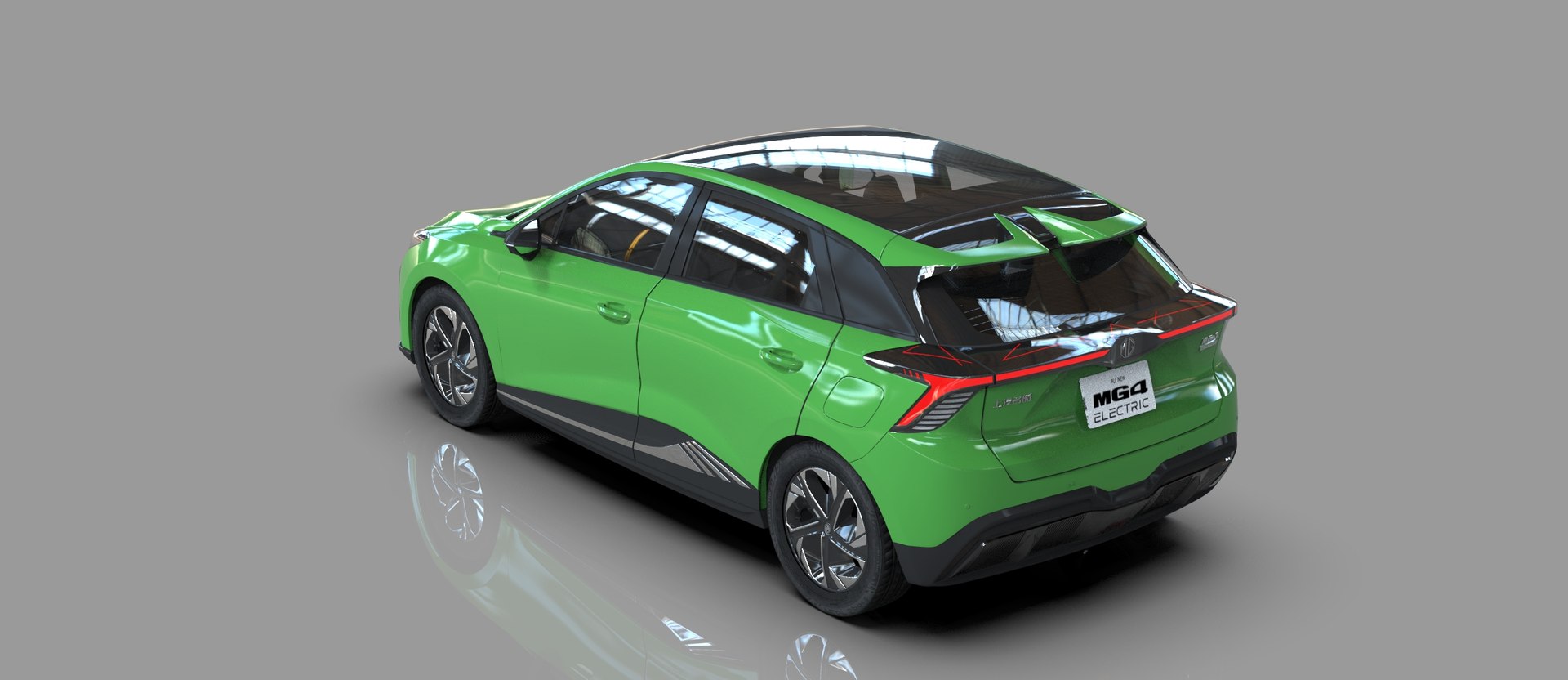 3D MG MG4 EV 2022 HQinterior - TurboSquid 2212168