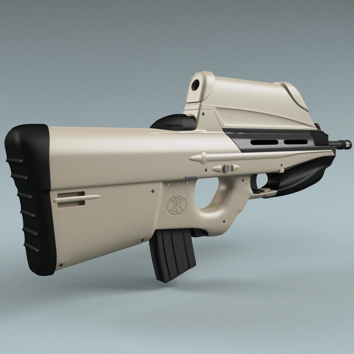 fn herstal f2000 v2 3ds